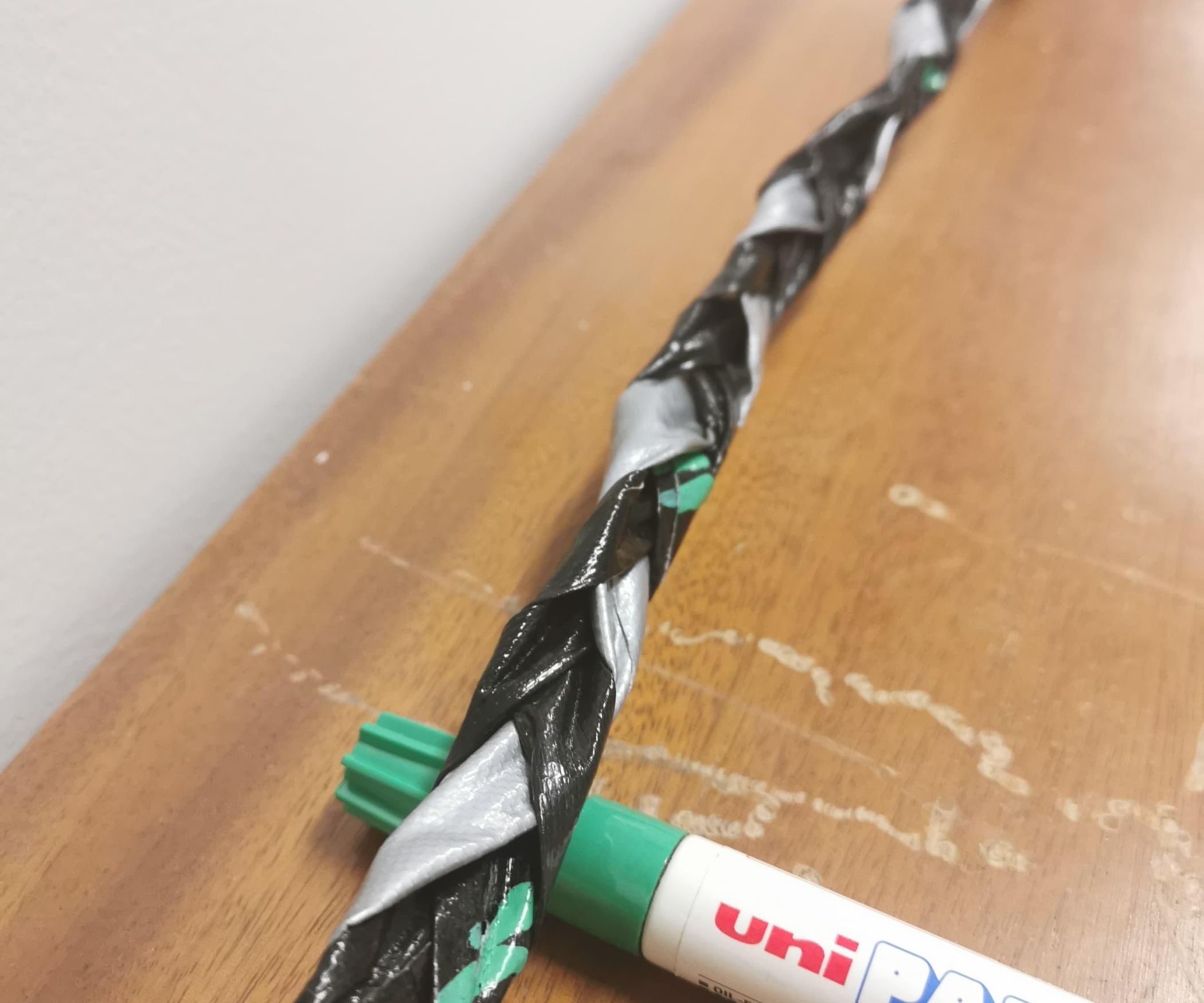 Quick and Dirty Ropes Made From Tape. : 6 Steps (with Pictures ...