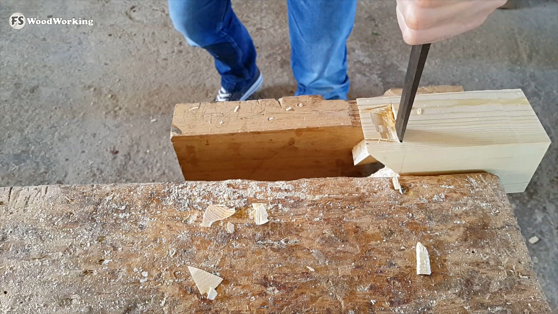 Impossible Joint (Osaka Castle-Otemon Gate's Pillar Splice) : 5 Steps ...