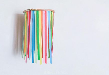 Colorful Wall Hanging Room Decor Idea : 10 Steps (with Pictures ...