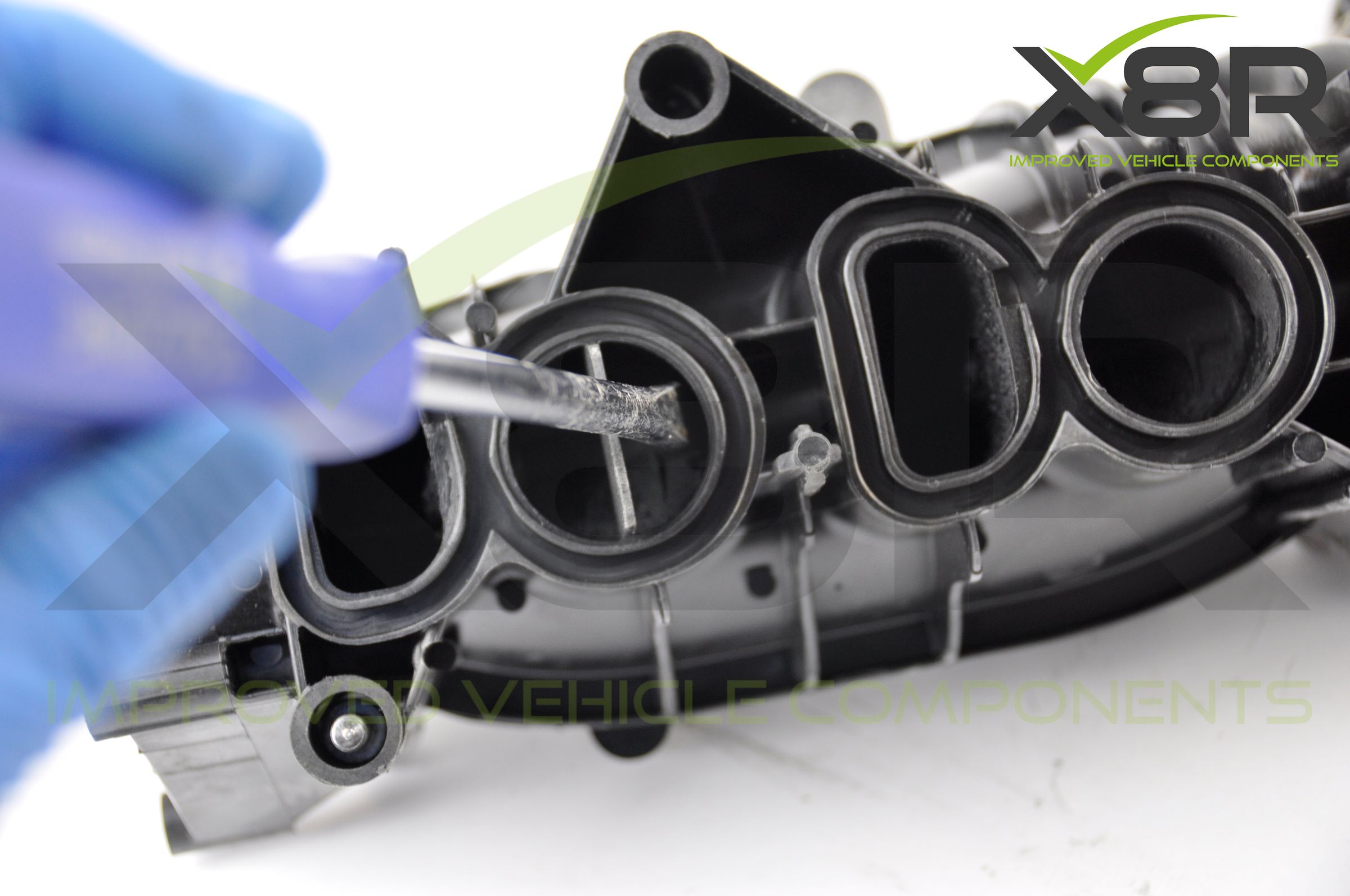 BMW N47 Intake Inlet Manifold Swirl Flap Removal Delete Metal Blank ...