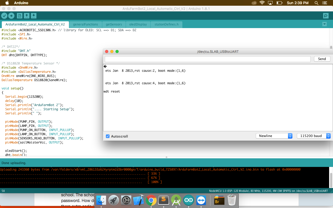 Automatic Gardening System With NodeMCU and Blynk, the "ArduFarmBot 2 ...