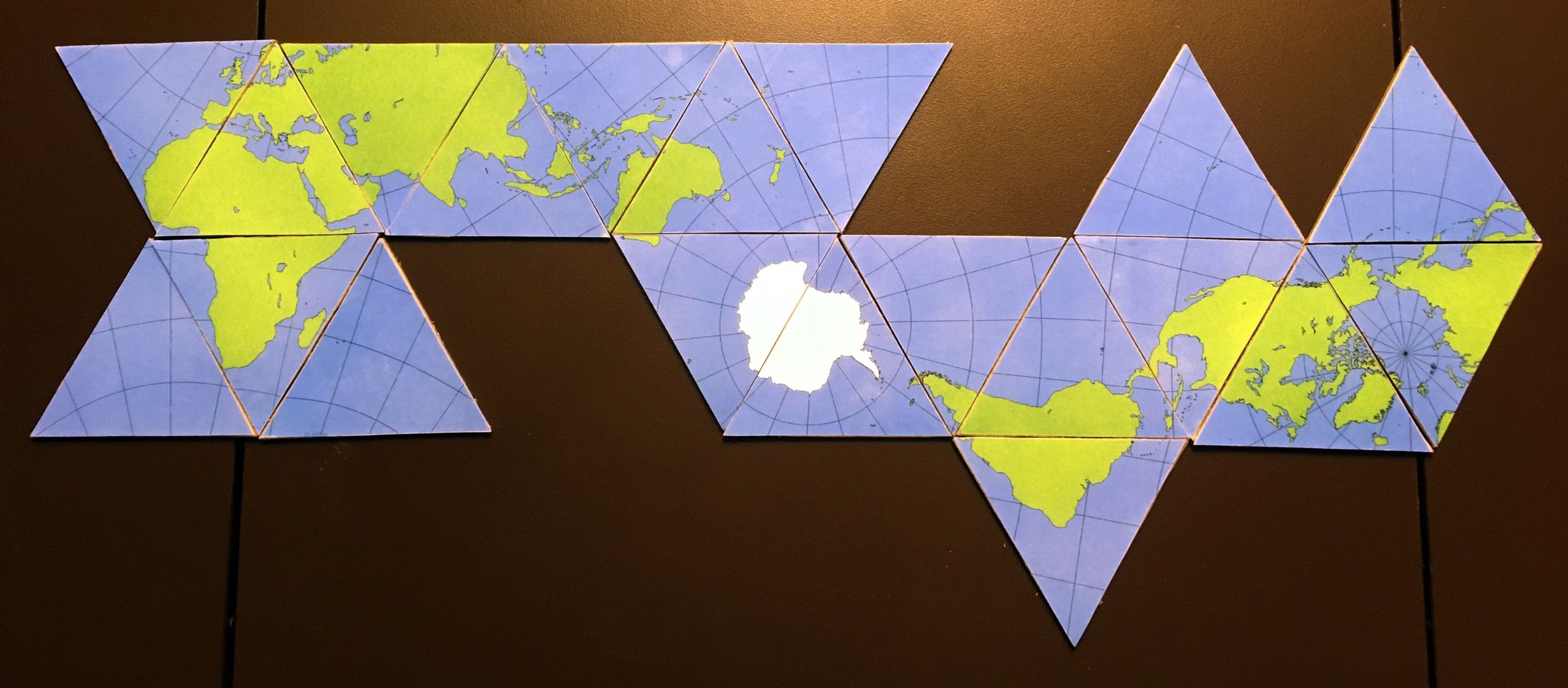 Dymaxion Earth : 11 Steps (with Pictures) - Instructables