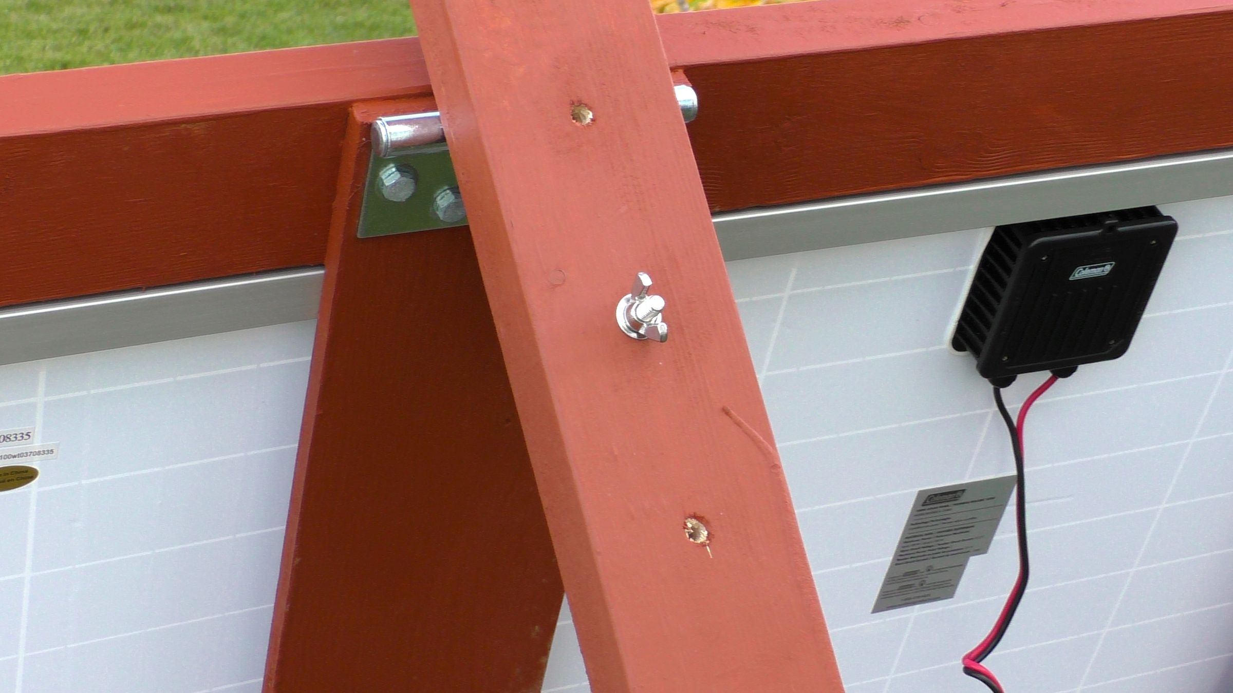 Ground Mounted Solar Panels With Adjustable Angles : 7 Steps (with ...