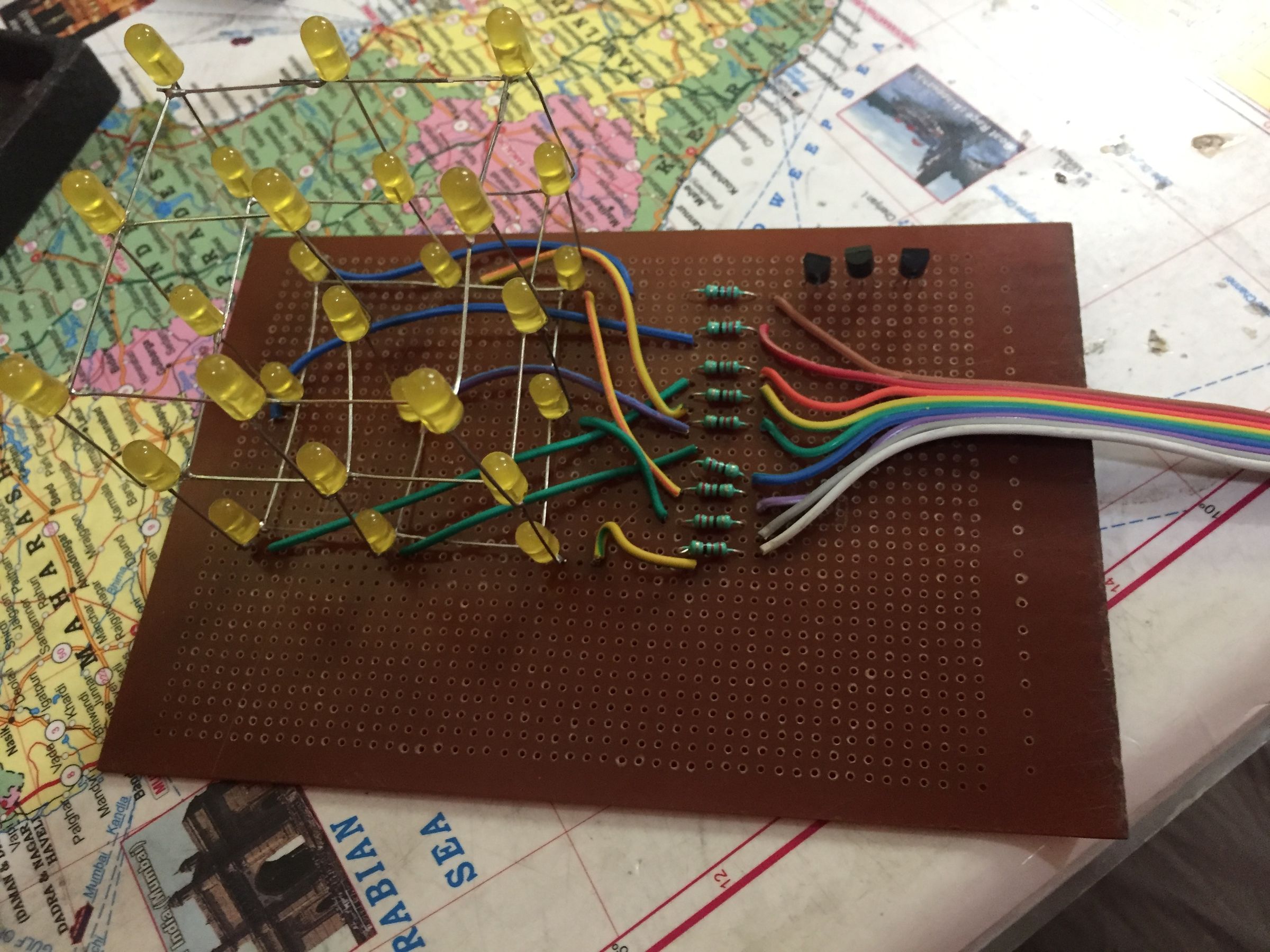 Led Cube 3x3x3 : 10 Steps (with Pictures) - Instructables