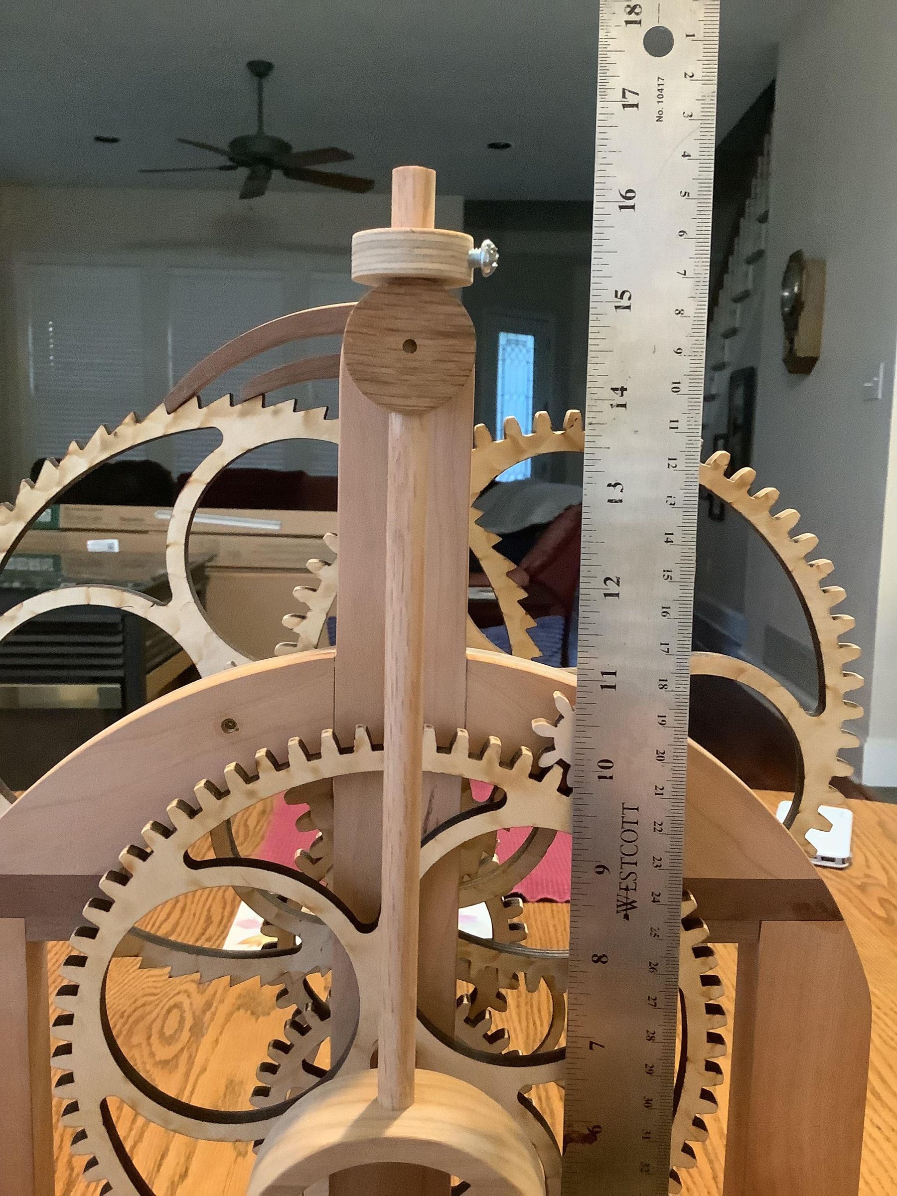 Eclipse - an Electromagnetically Impulsed Wooden Gear Clock - DXF Files ...