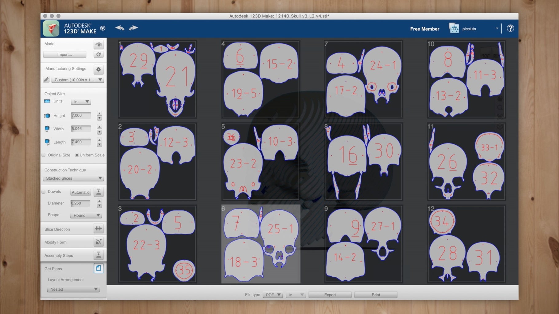 Laser Cutting Cardboard To Make A Human Skull 14 Steps with Pictures laser-cutting-cardboard-to-make-a-human-skull-14-steps-with-pictures
