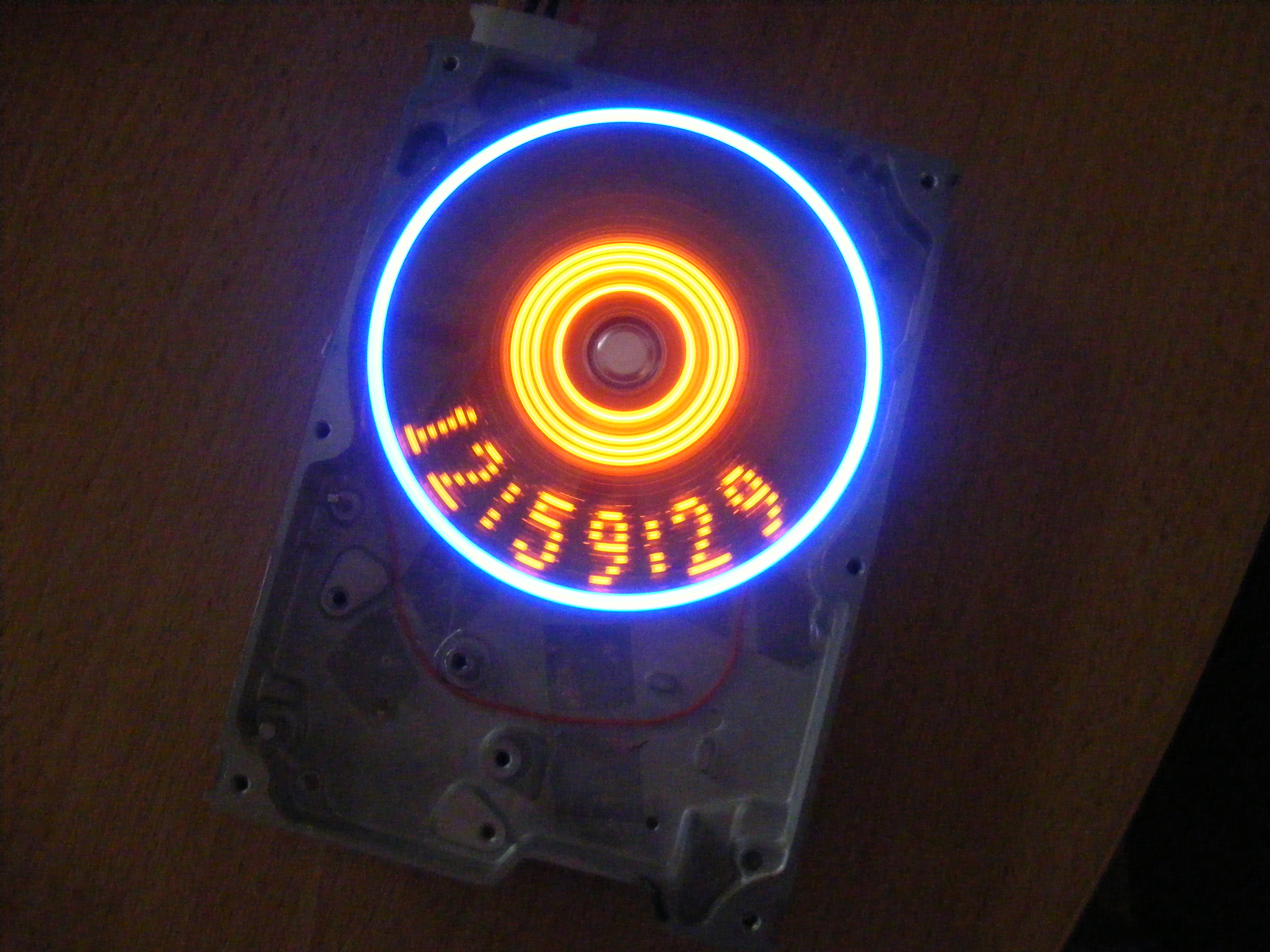 Propeller Clock (from an Old HDD) - Instructables