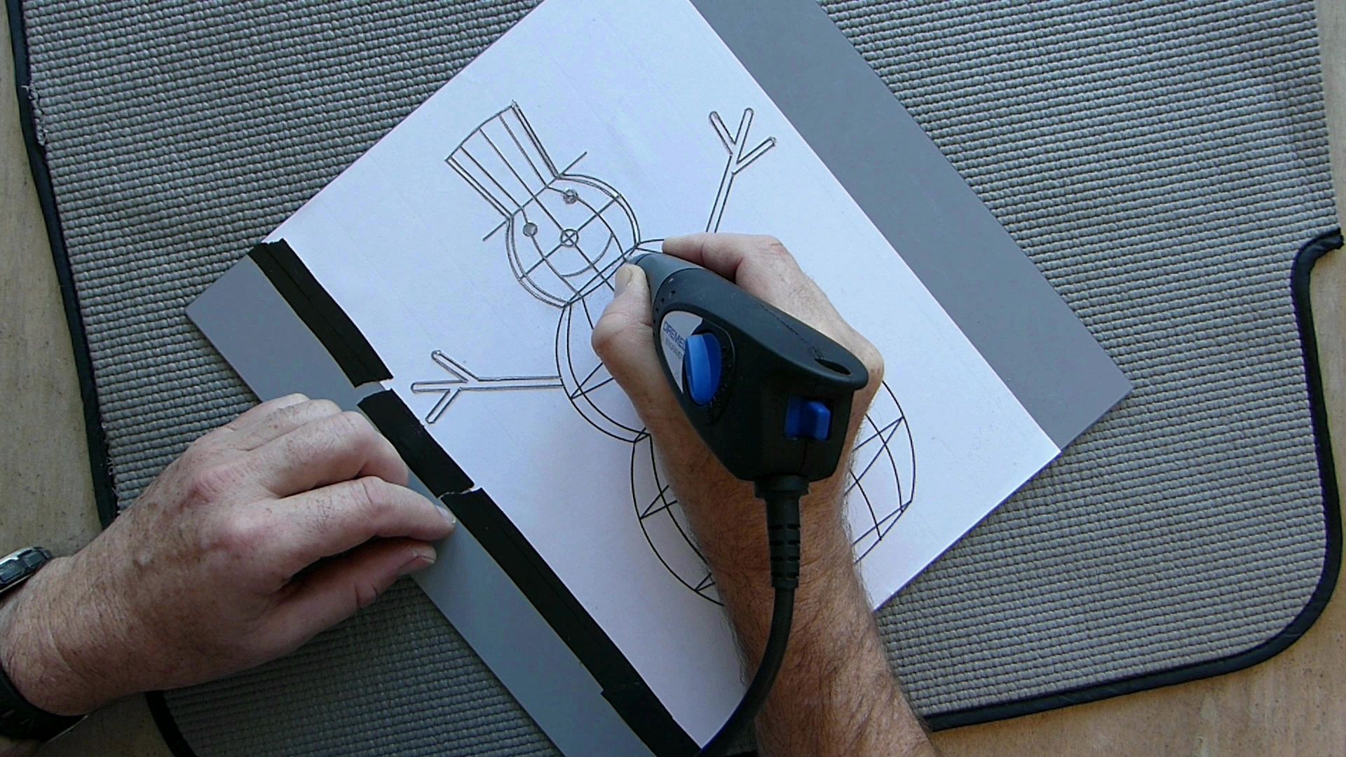 Snowman Led Edge Lit Mirror Sign : 21 Steps (with Pictures) - Instructables