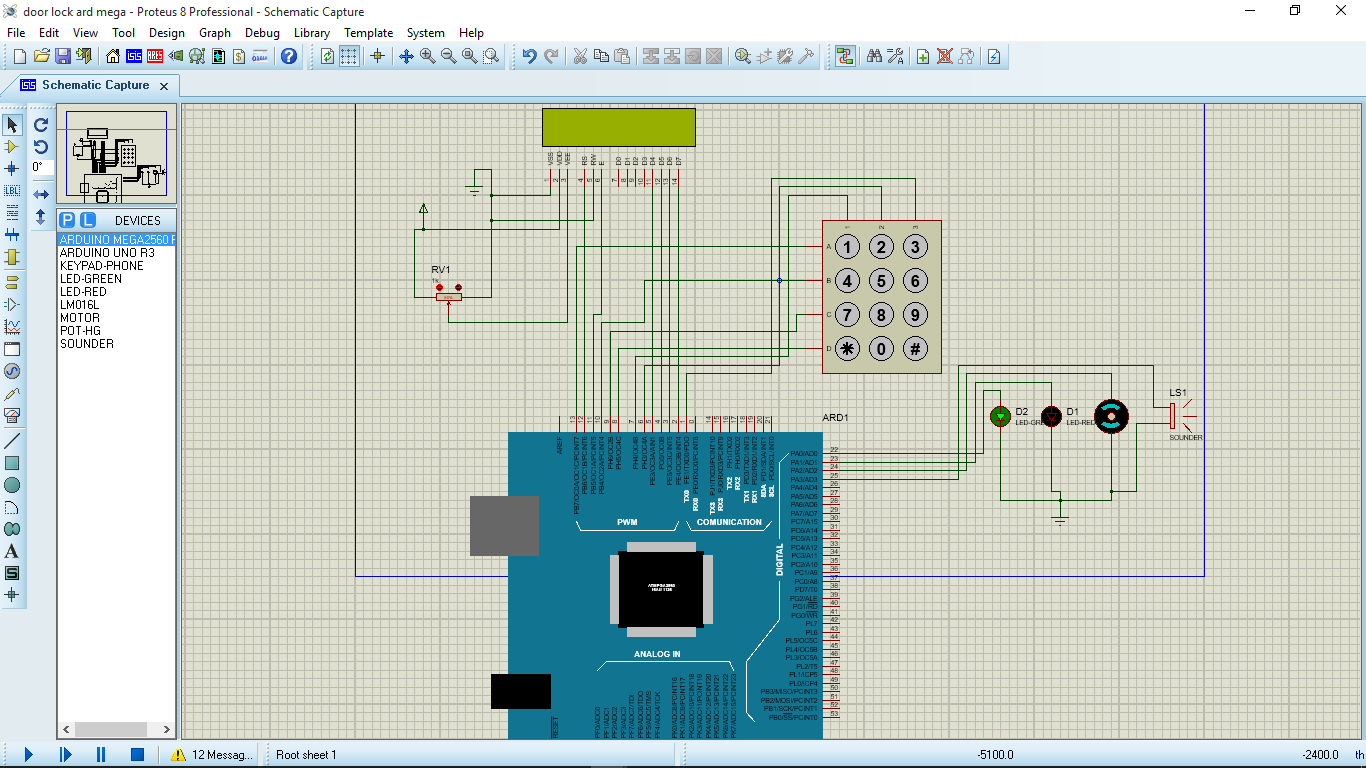 Password Protected Door Lock Using Arduino : 4 Steps - Instructables