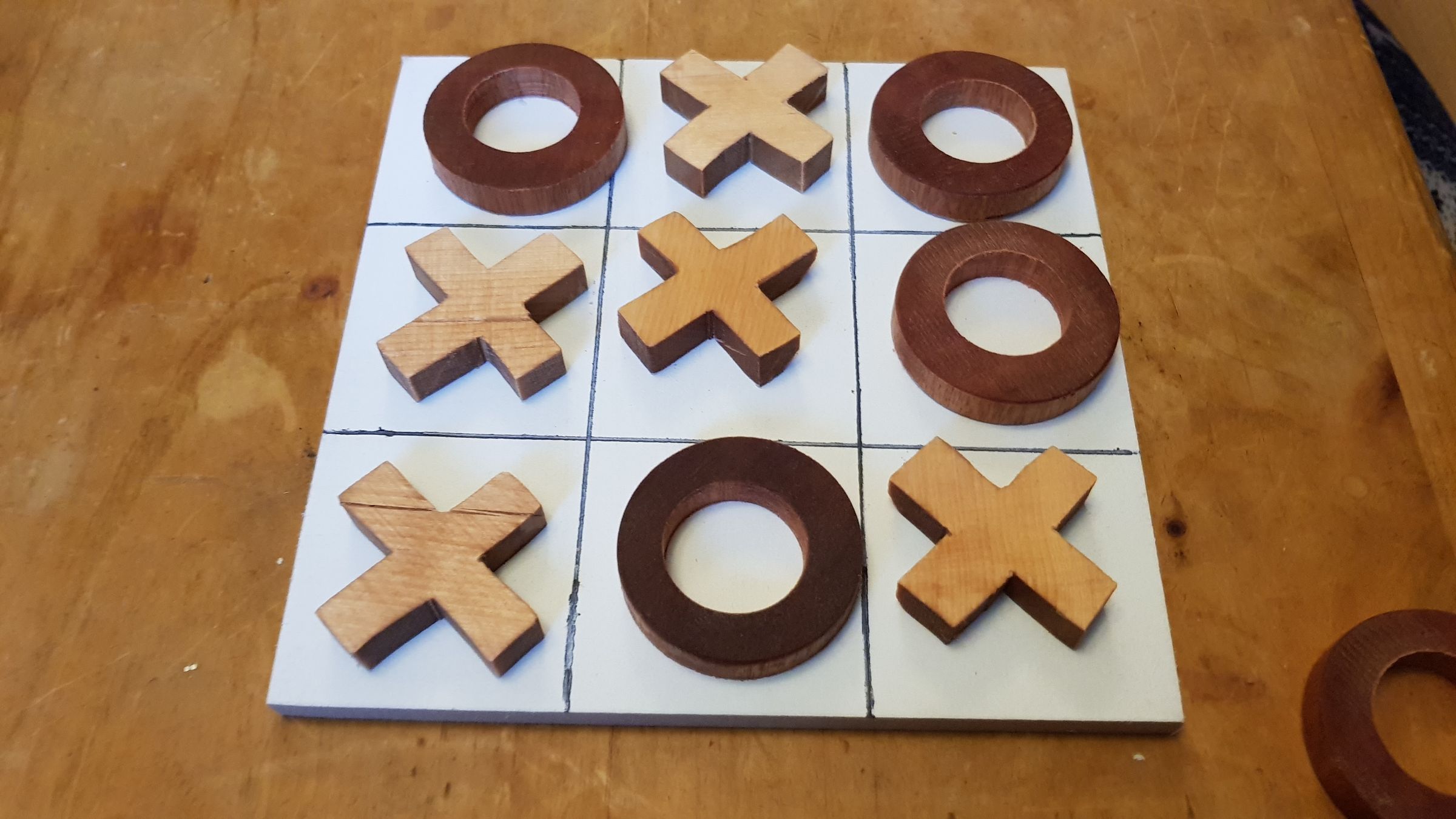 Making a Wooden Tic-Tac-Toe Game : 7 Steps (with Pictures) - Instructables