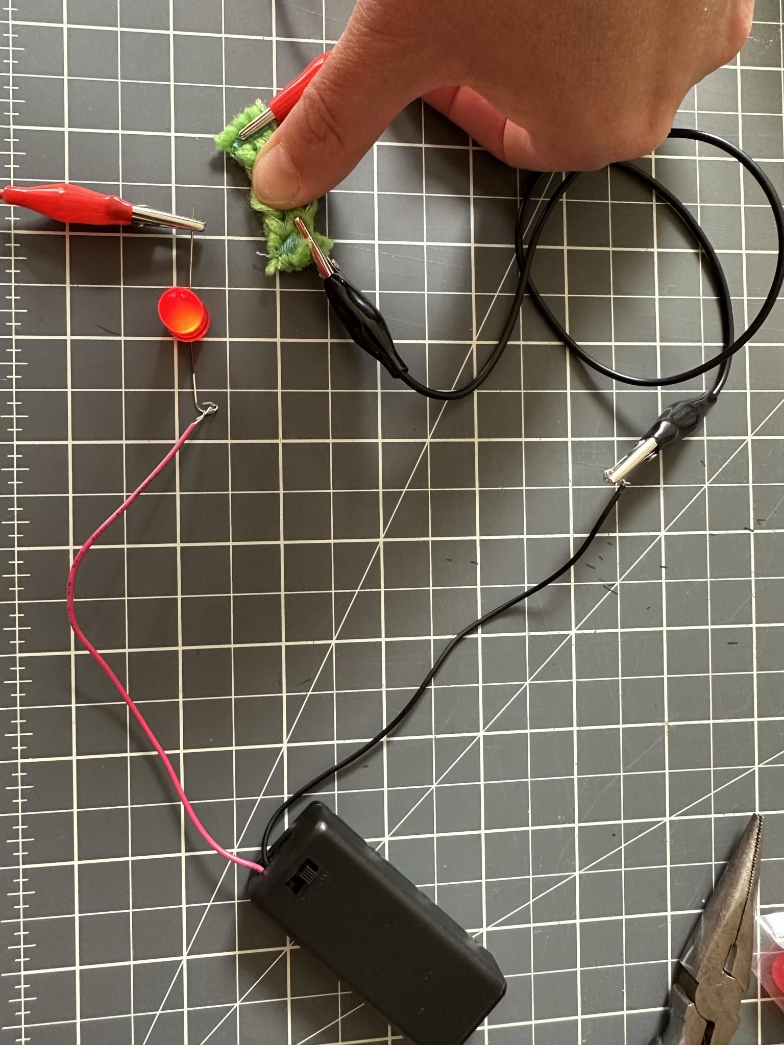 Soft-sensor-saurus | an E-textile Soft Sensor Soft Toy With LED Light ...