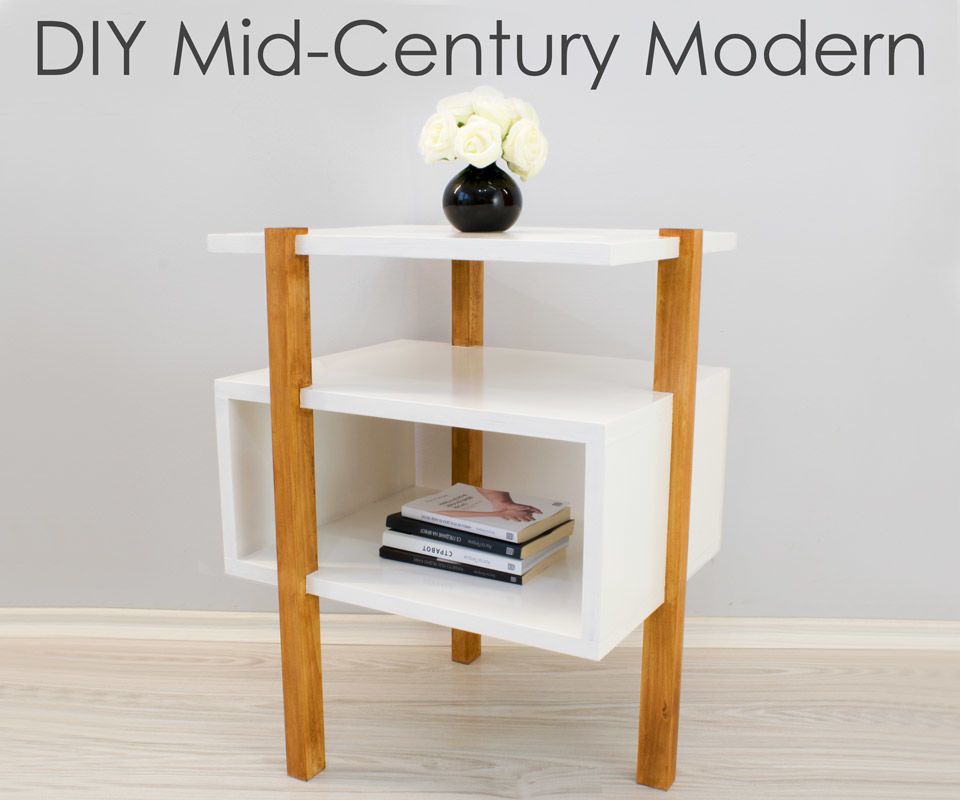 Mid-Century Modern Side Table : 9 Steps (with Pictures) - Instructables