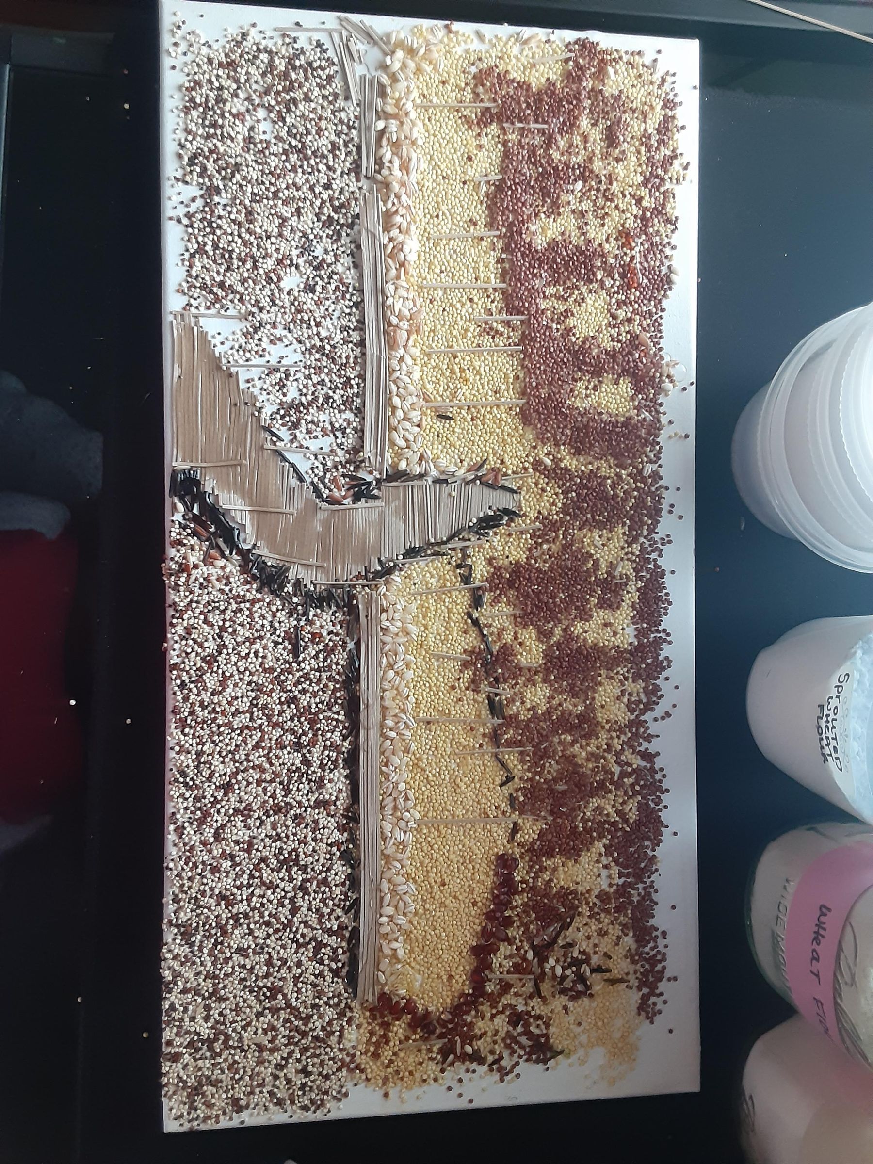 Grains and Rice Art - Instructables