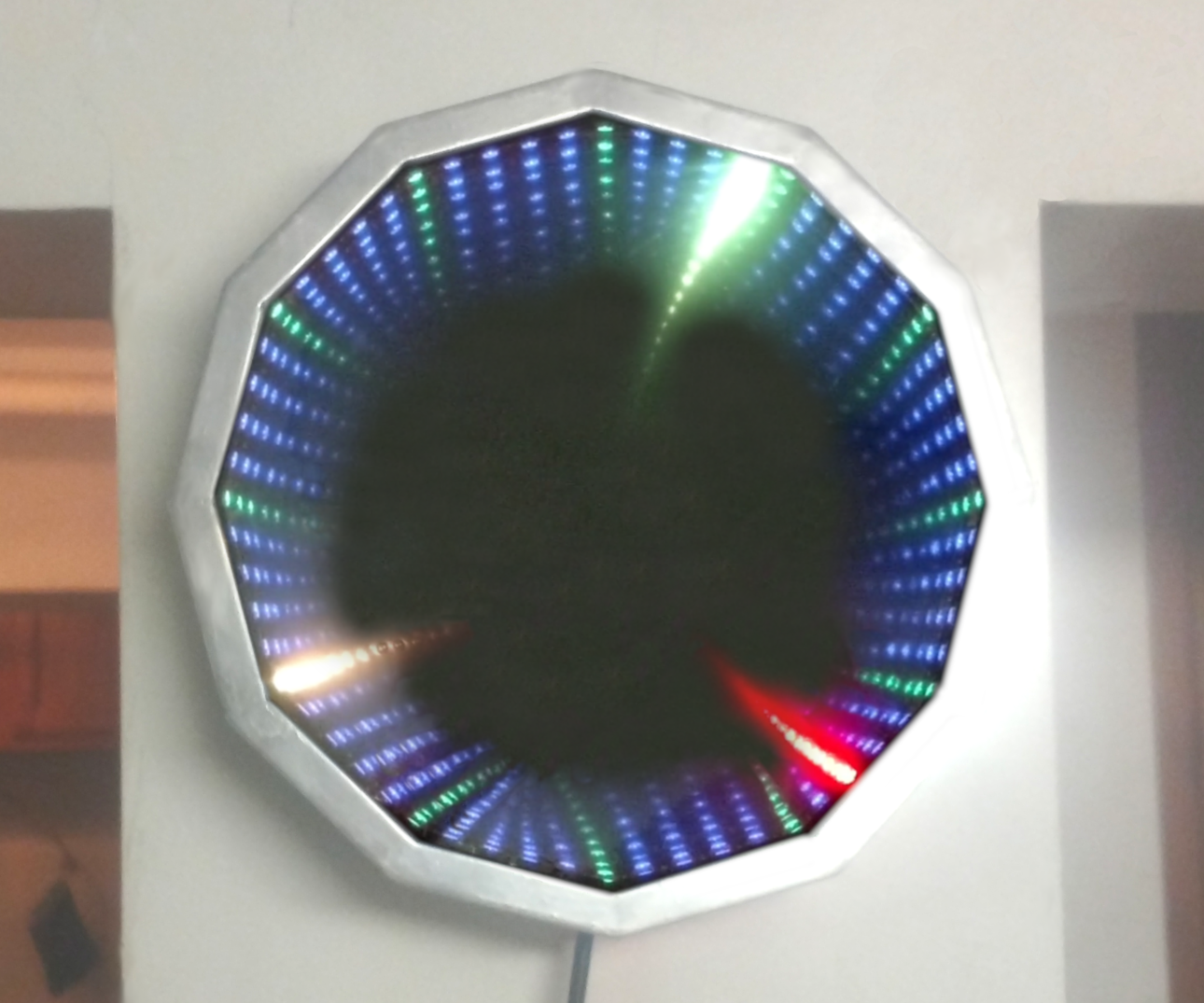 Make an Infinity Mirror Clock : 15 Steps (with Pictures) - Instructables