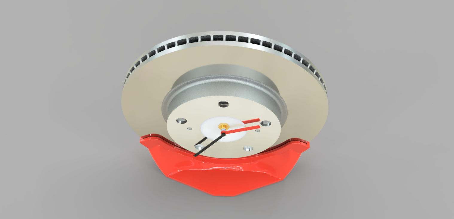 Brake Disc Clock : 8 Steps (with Pictures) - Instructables