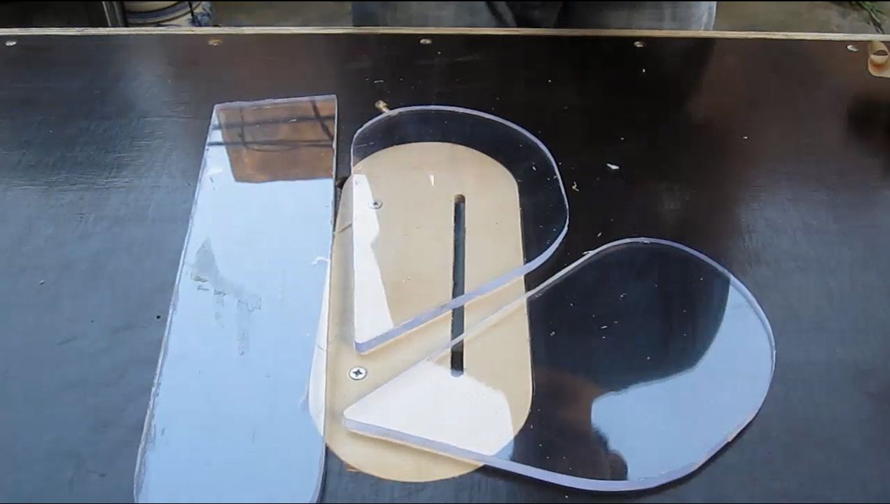 How to Make a Table Saw - Anti KickBack for DIY Table Saw - Guard ...