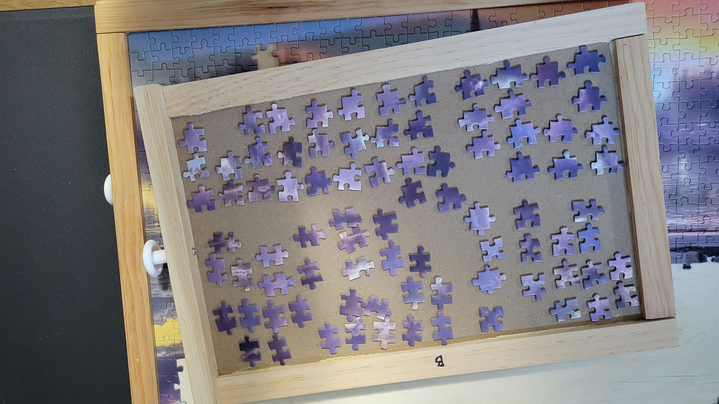 Puzzle Table and Puzzle Piece Sorting Trays : 5 Steps (with Pictures ...
