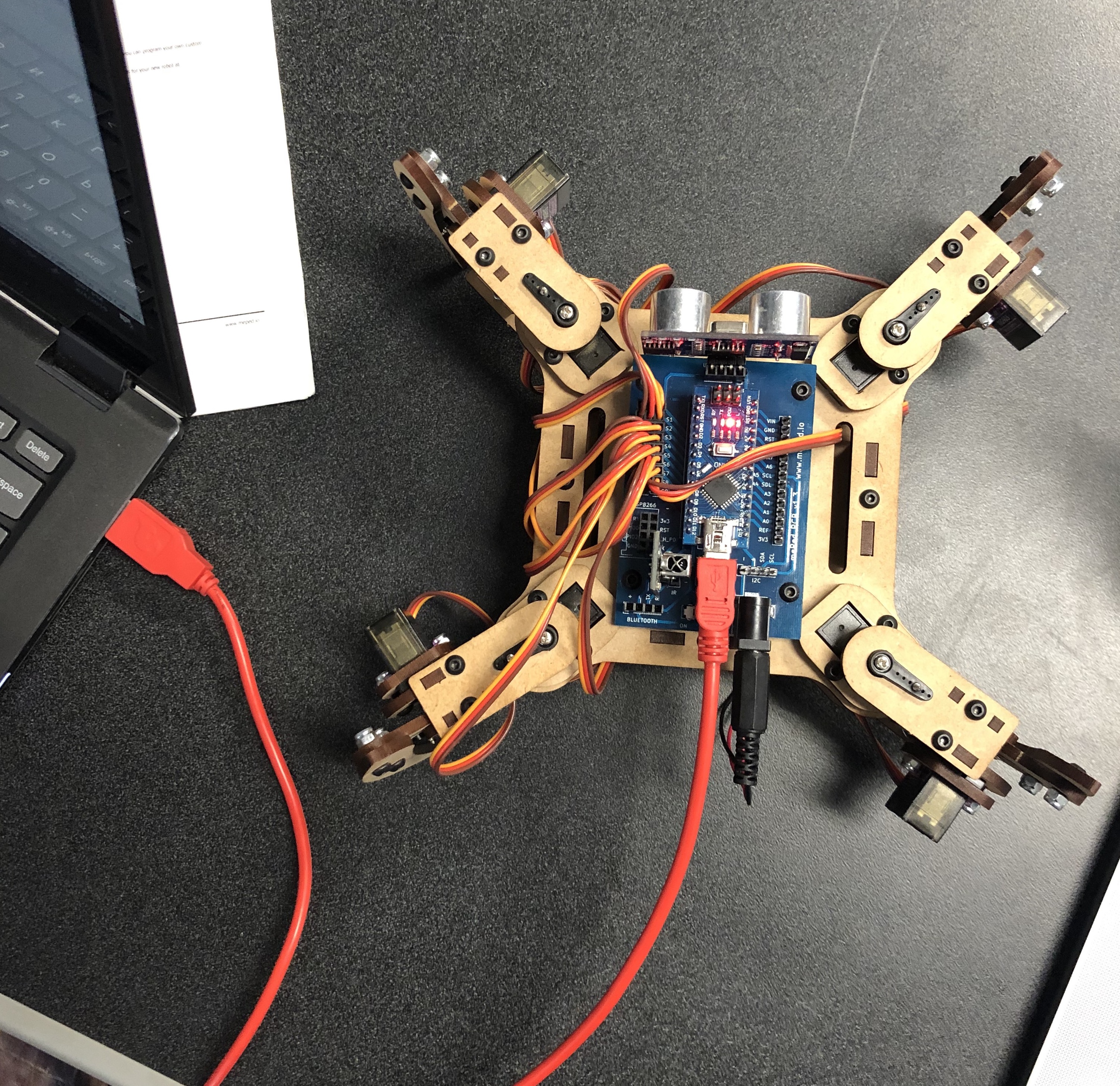 Using MATLAB to Control the MePed V2 Walking Robot : 8 Steps ...