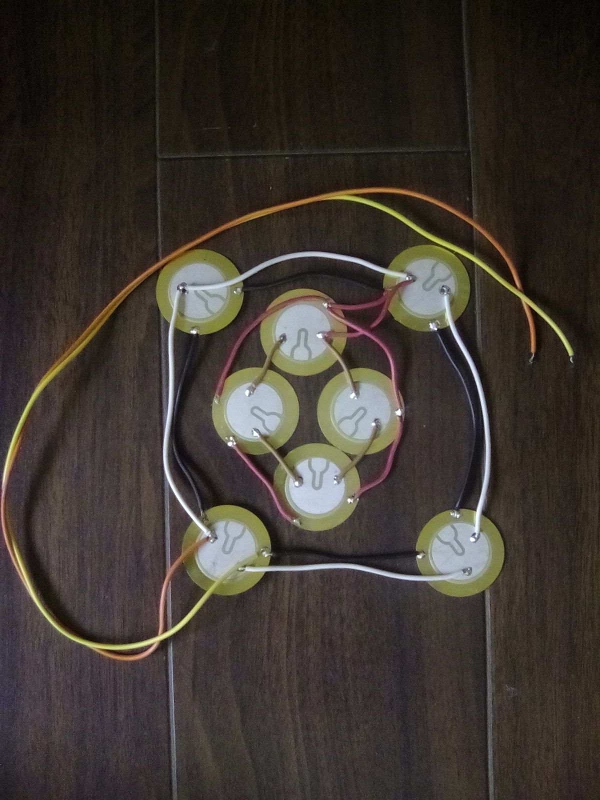 Piezo Tiles -Generate Electricity by Walking!! : 4 Steps (with Pictures ...