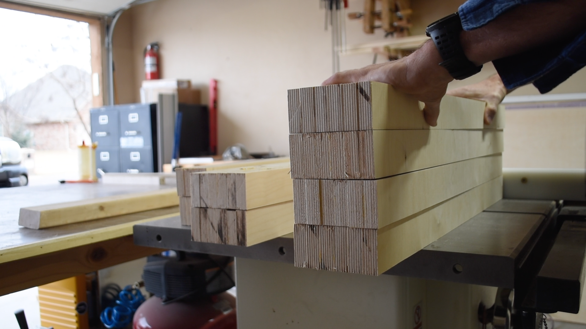 Making High End Furniture From Plywood - DIY Modern Dining Table : 6 ...