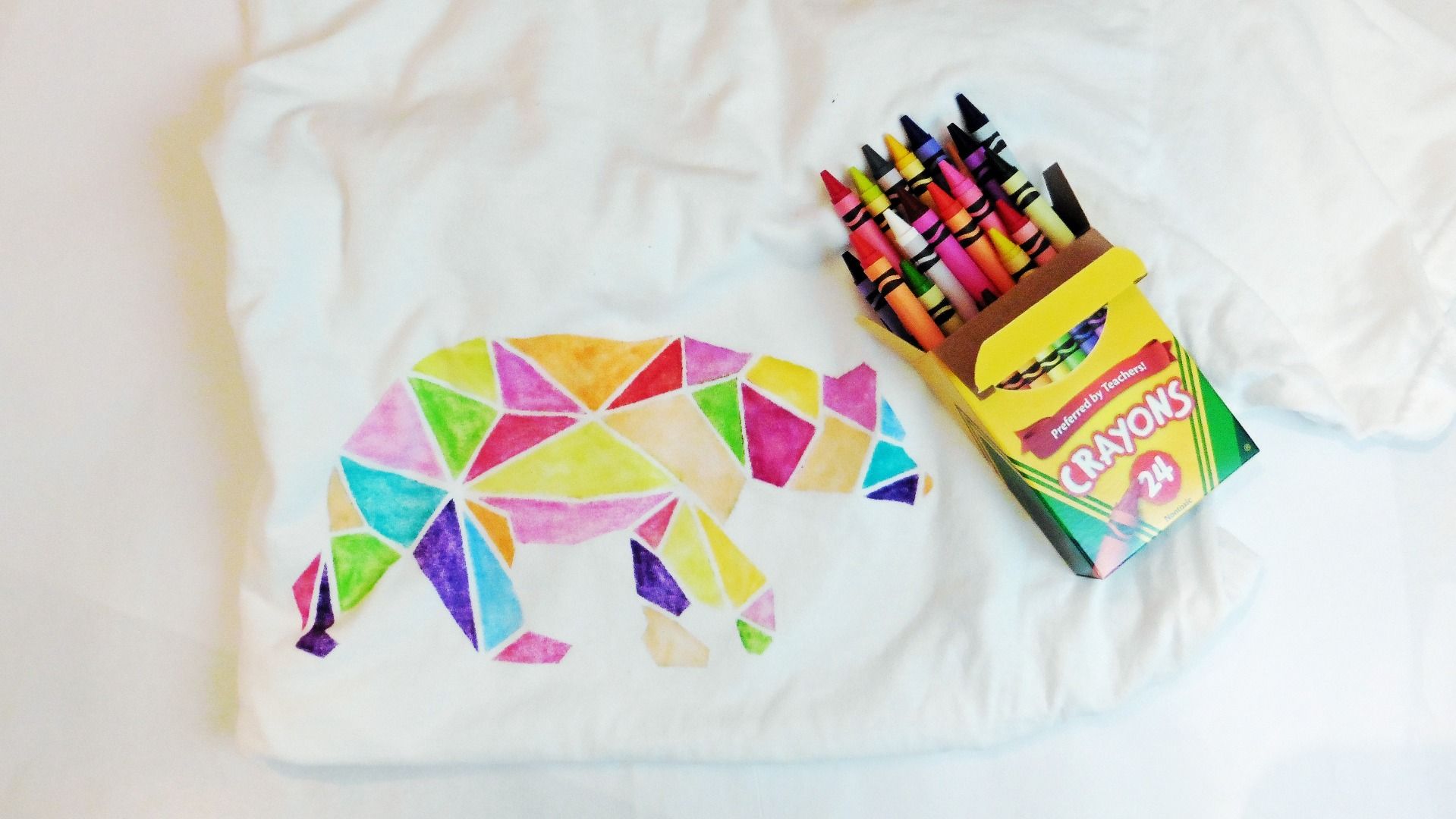 Crayon Colored Shirt : 5 Steps (with Pictures) - Instructables