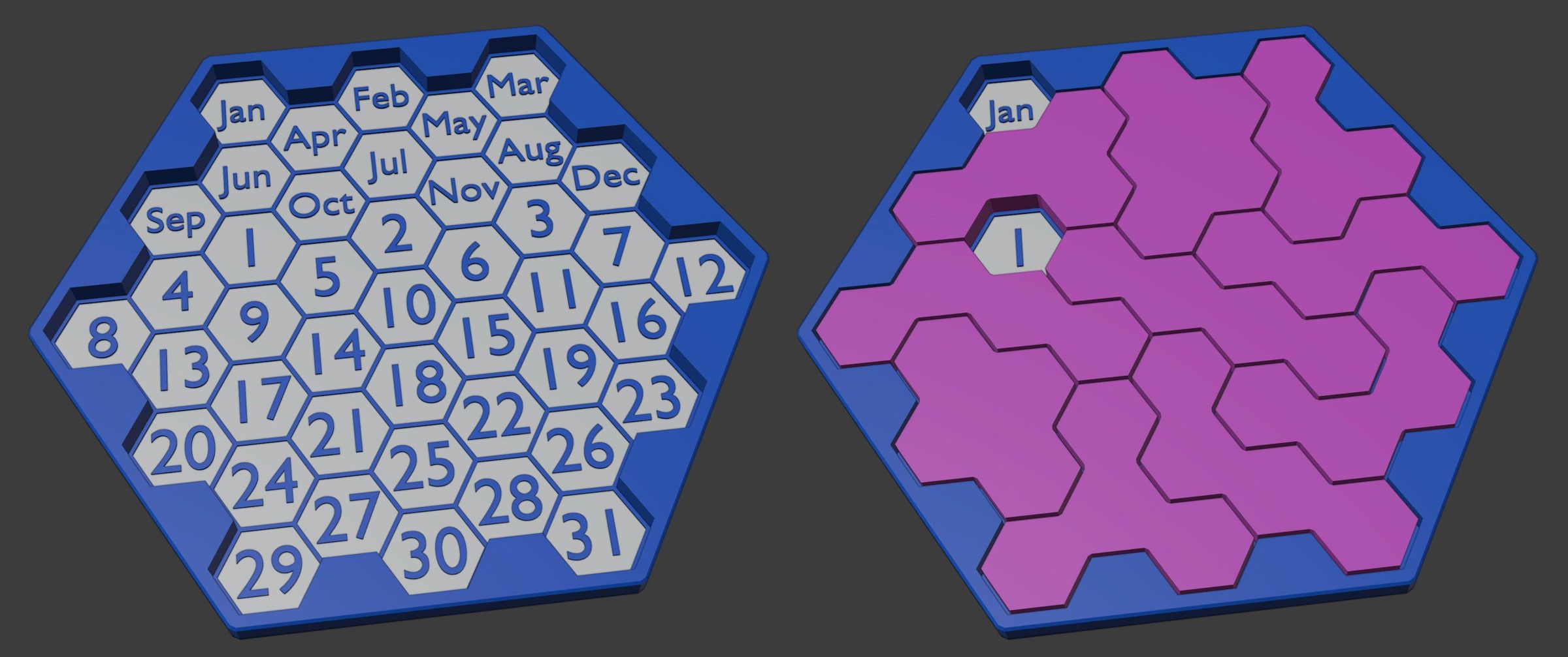 Daily Hexagonal Puzzle : 3 Steps (with Pictures) - Instructables