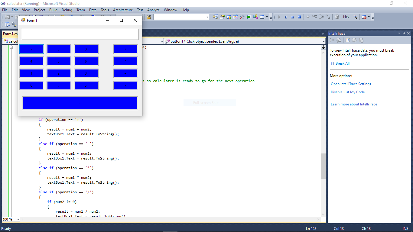 Creating a Calculator Visual Studio C# : 11 Steps - Instructables