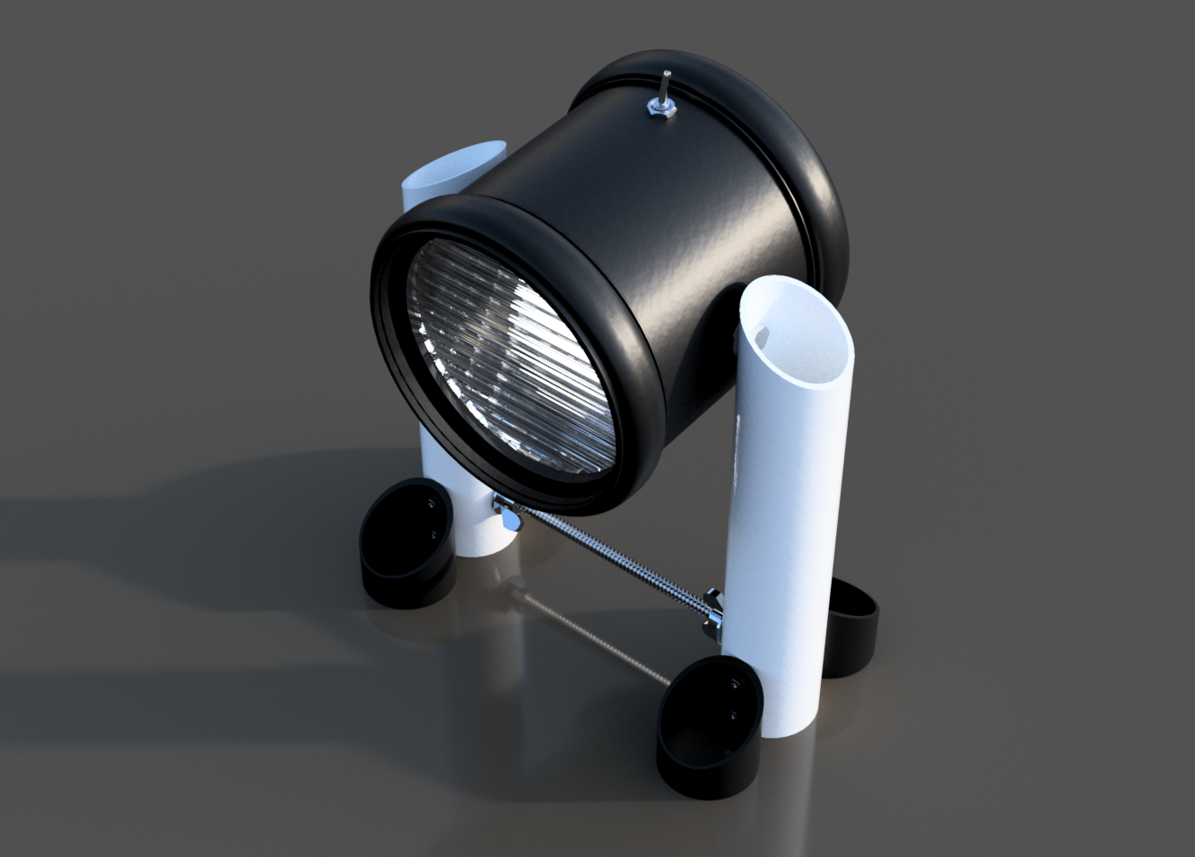 Plastic Pipe Lamp - LED 12V 4W - ("Drainpipe Lamp") : 9 Steps (with ...