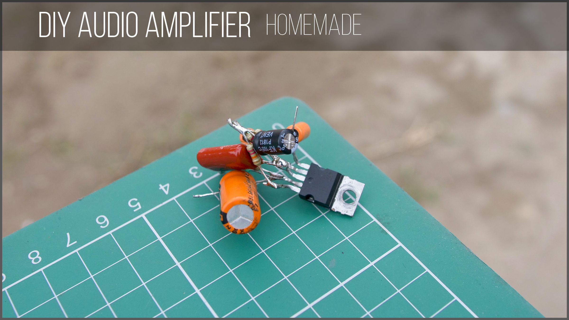 DIY Super Simple Audio Amplifier : 8 Steps - Instructables