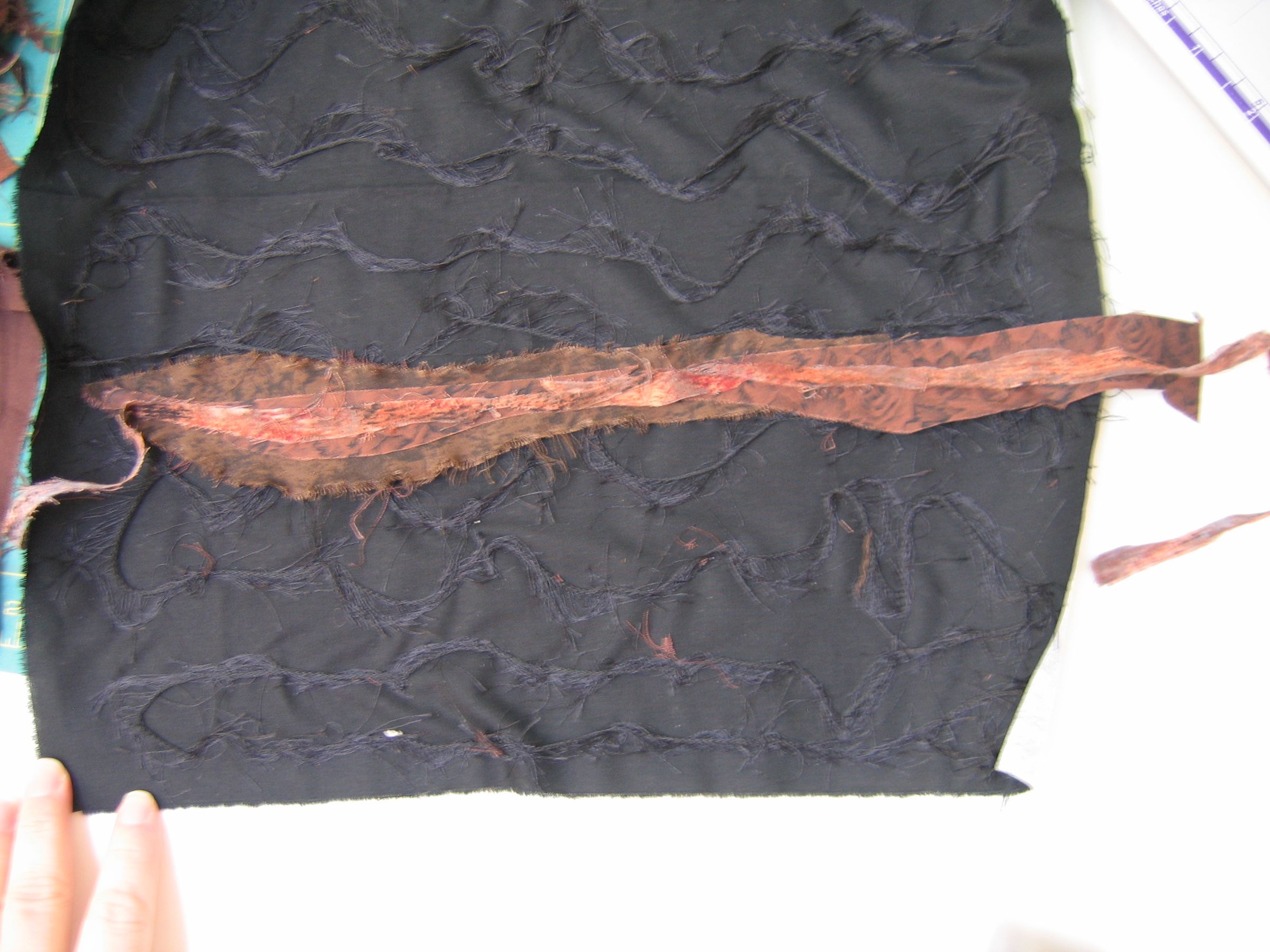 Fiber Postcards - Tree Bark : 7 Steps (with Pictures) - Instructables