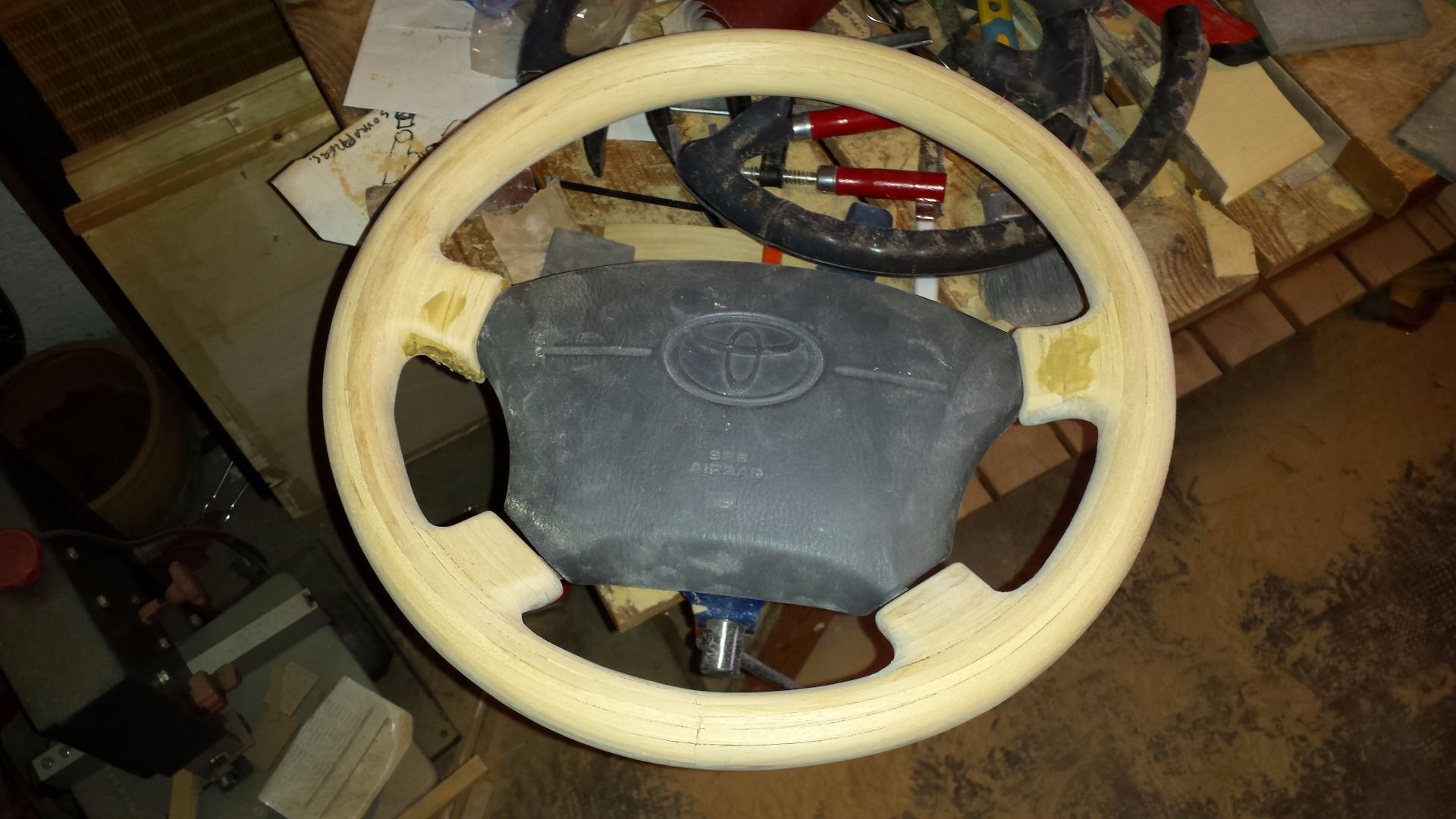 Rebuild a Steering Wheel With Wood : 15 Steps (with Pictures ...