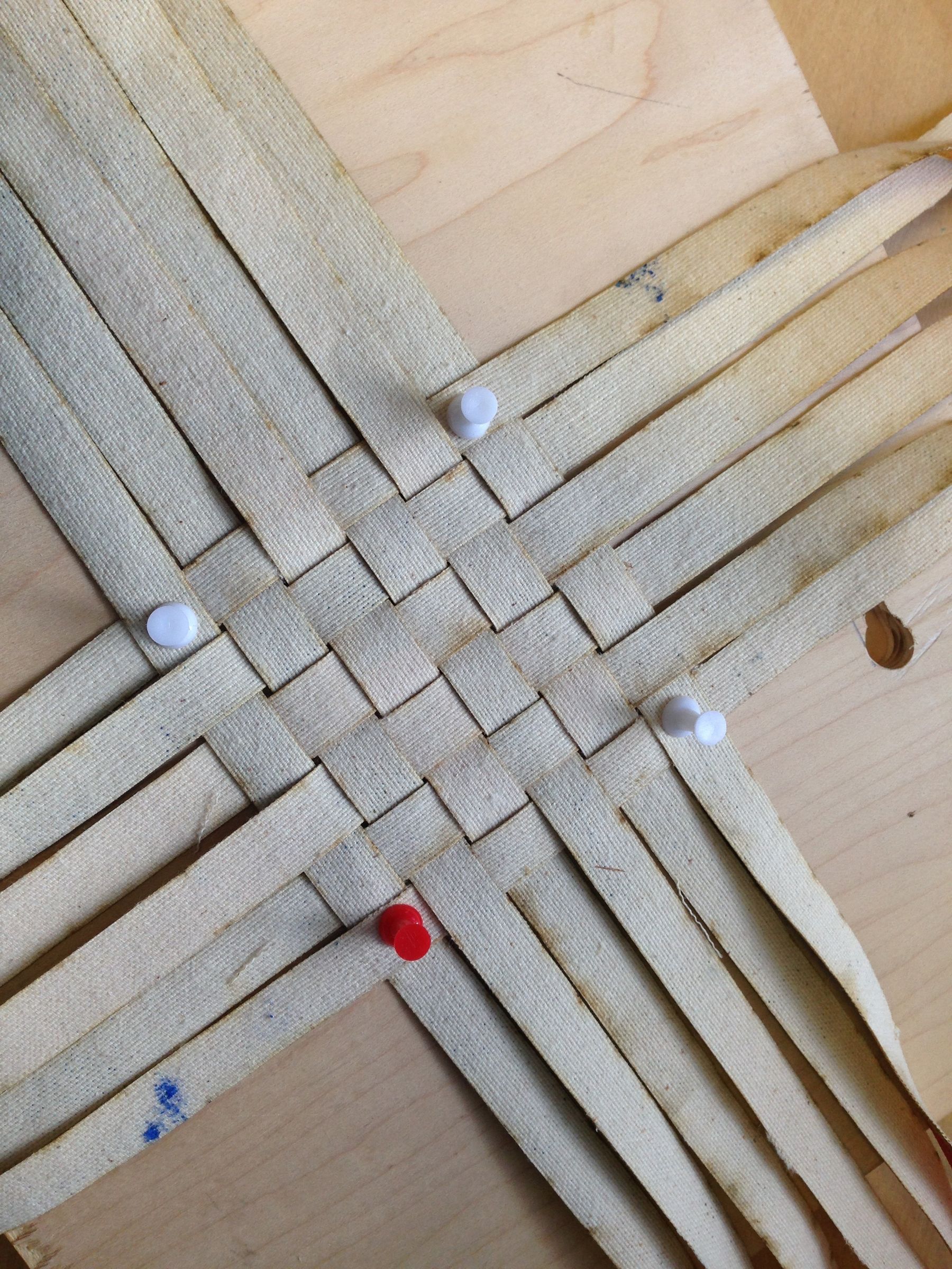 Painted Canvas Strip Basket : 9 Steps (with Pictures) - Instructables
