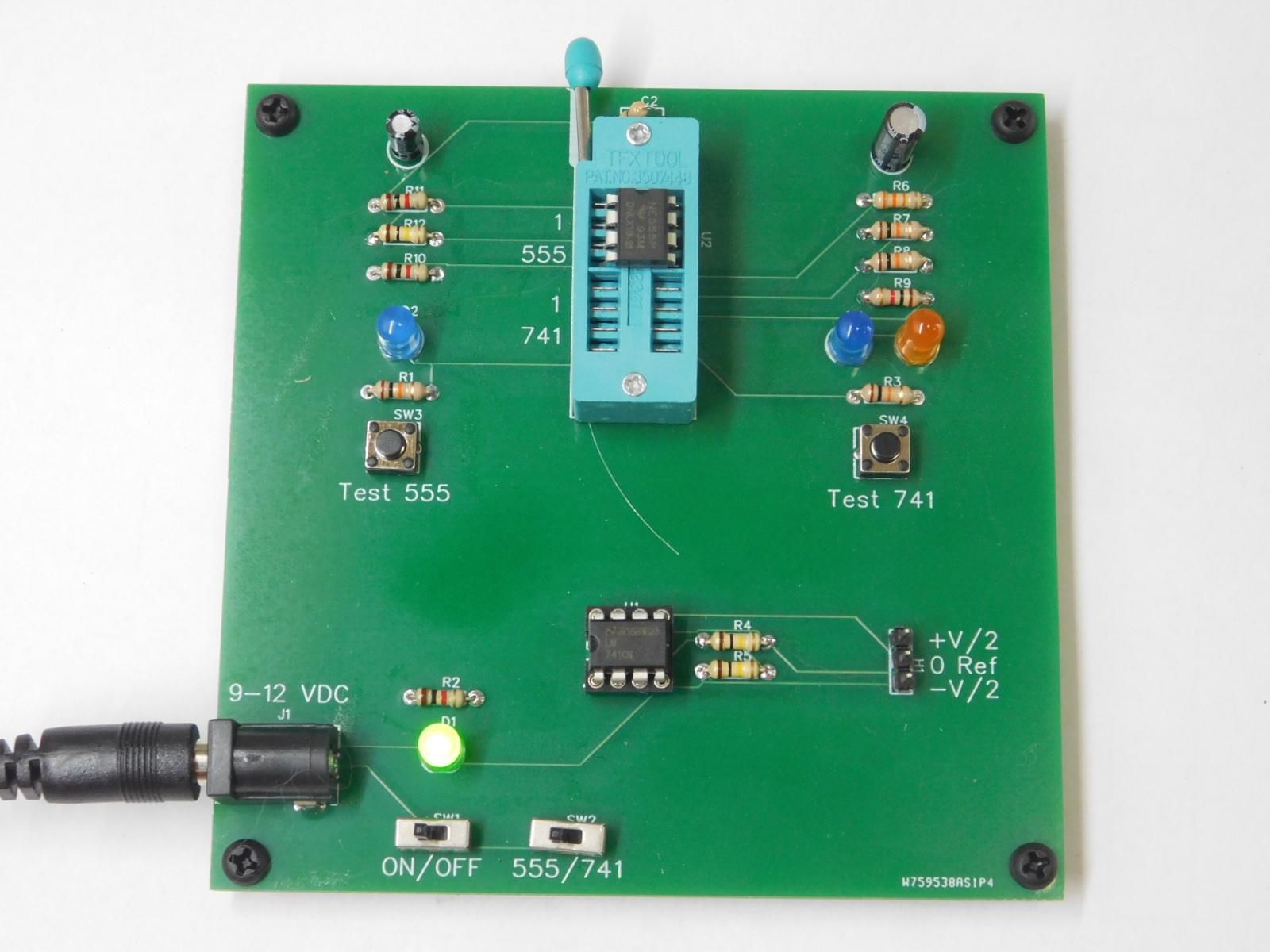 555 & 741 Tester : 4 Steps - Instructables