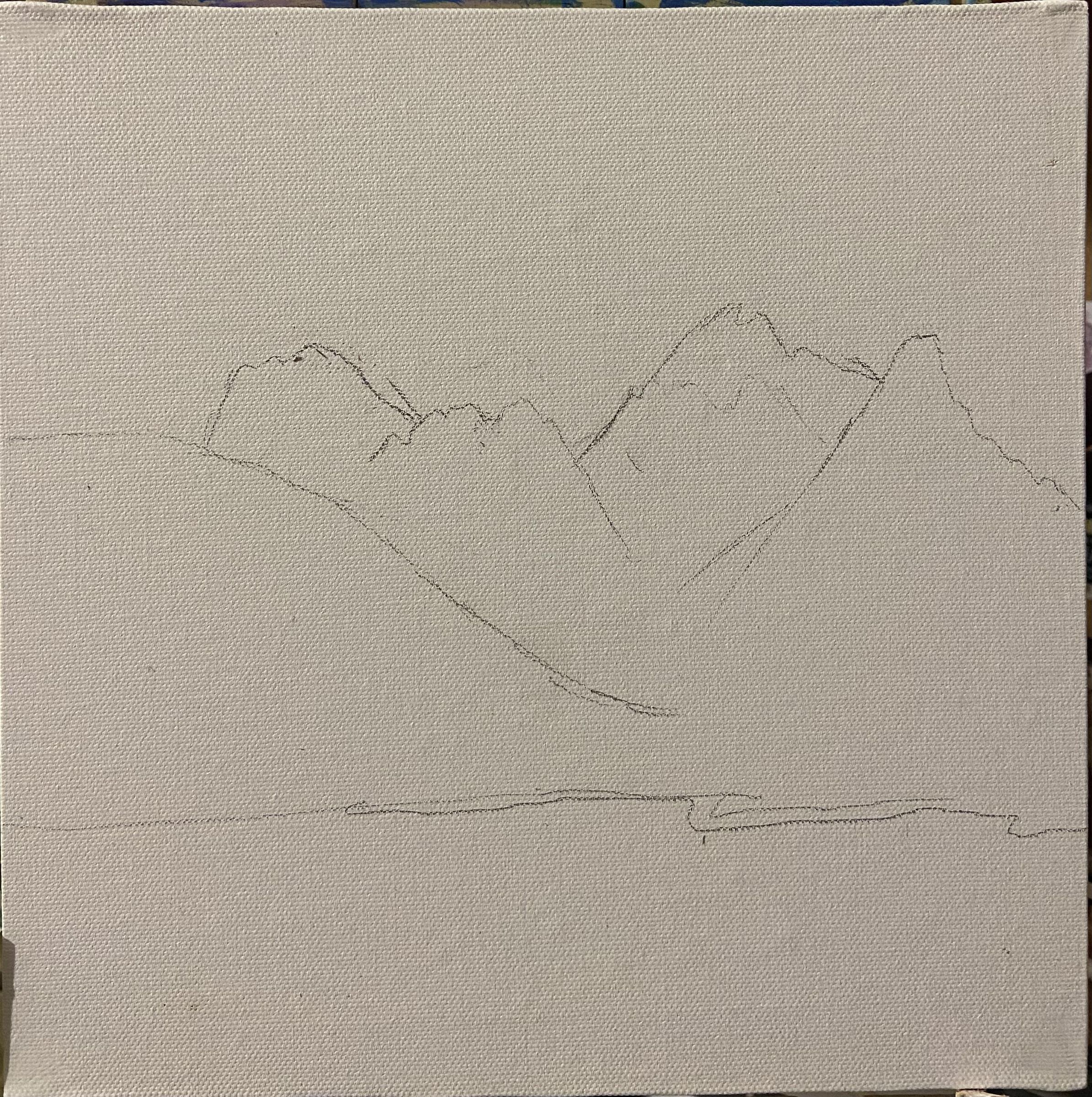 Painting a Mountain Range in Acrylic Paint : 19 Steps (with Pictures ...