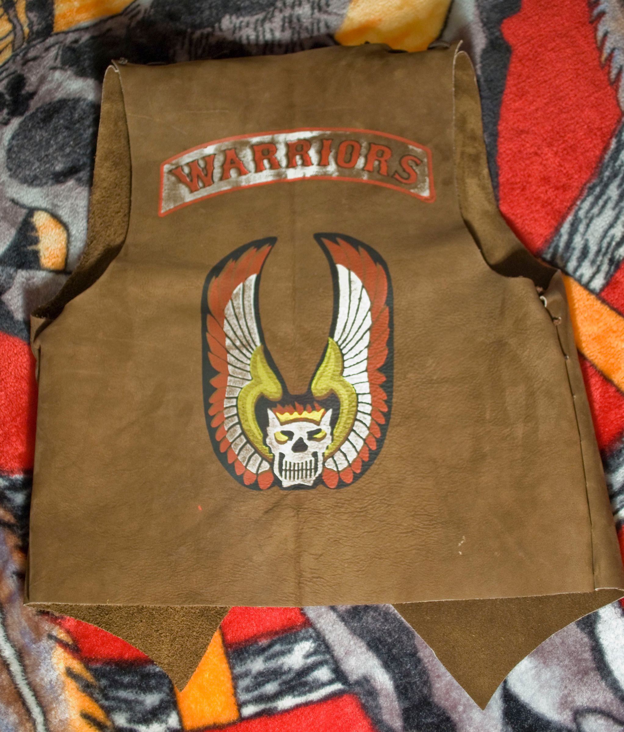 Screenprint a Leather Warriors Vest : 8 Steps (with Pictures ...