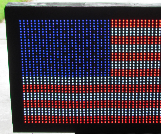 USA Flag Made With Diffused LED : 7 Steps (with Pictures) - Instructables