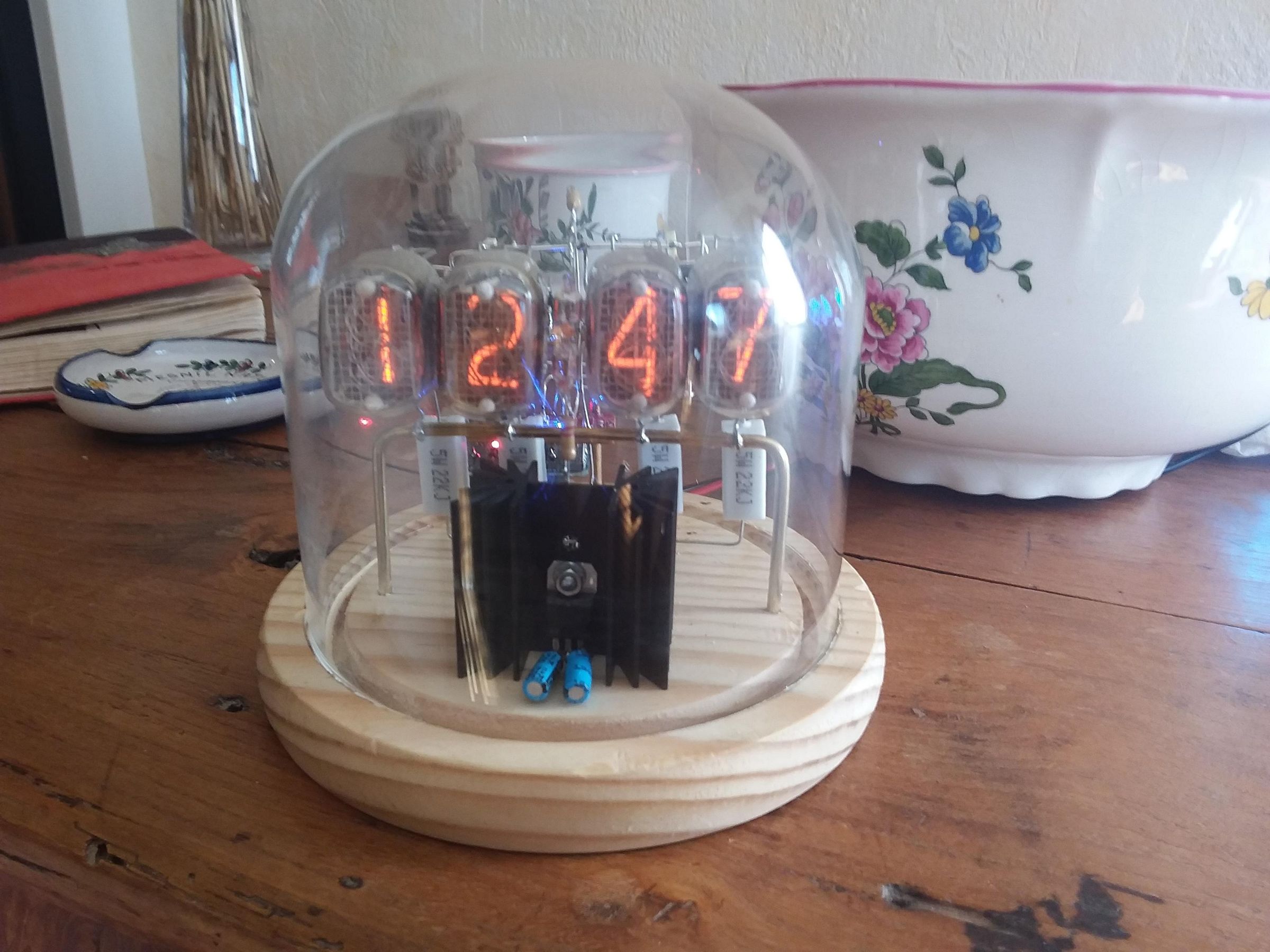 Nixie Clock in a Dome : 10 Steps (with Pictures) - Instructables