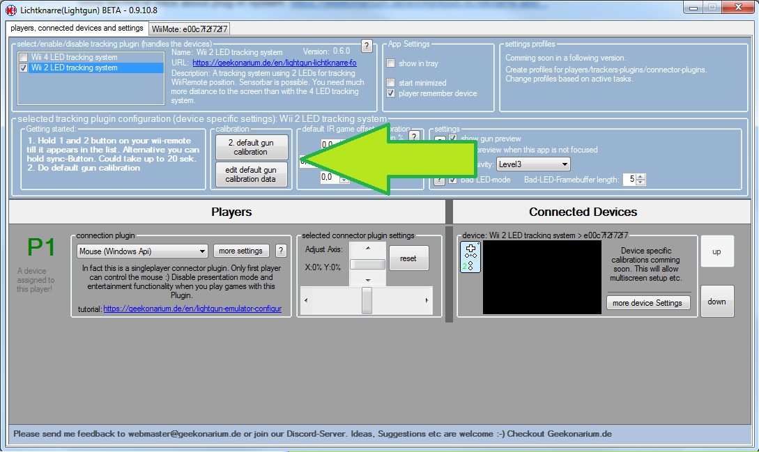 Wii Remote As Lightgun With Iron Sight / Line of Sight Accuracy on ...