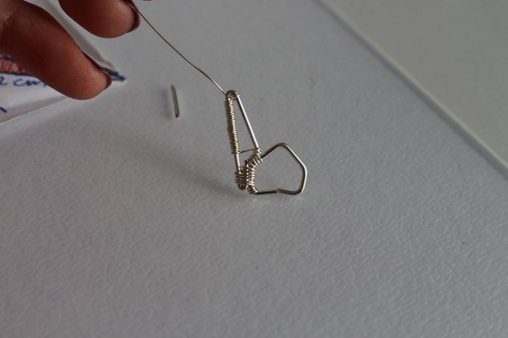 Wire "origami" Crane Pendant : 27 Steps (with Pictures) - Instructables