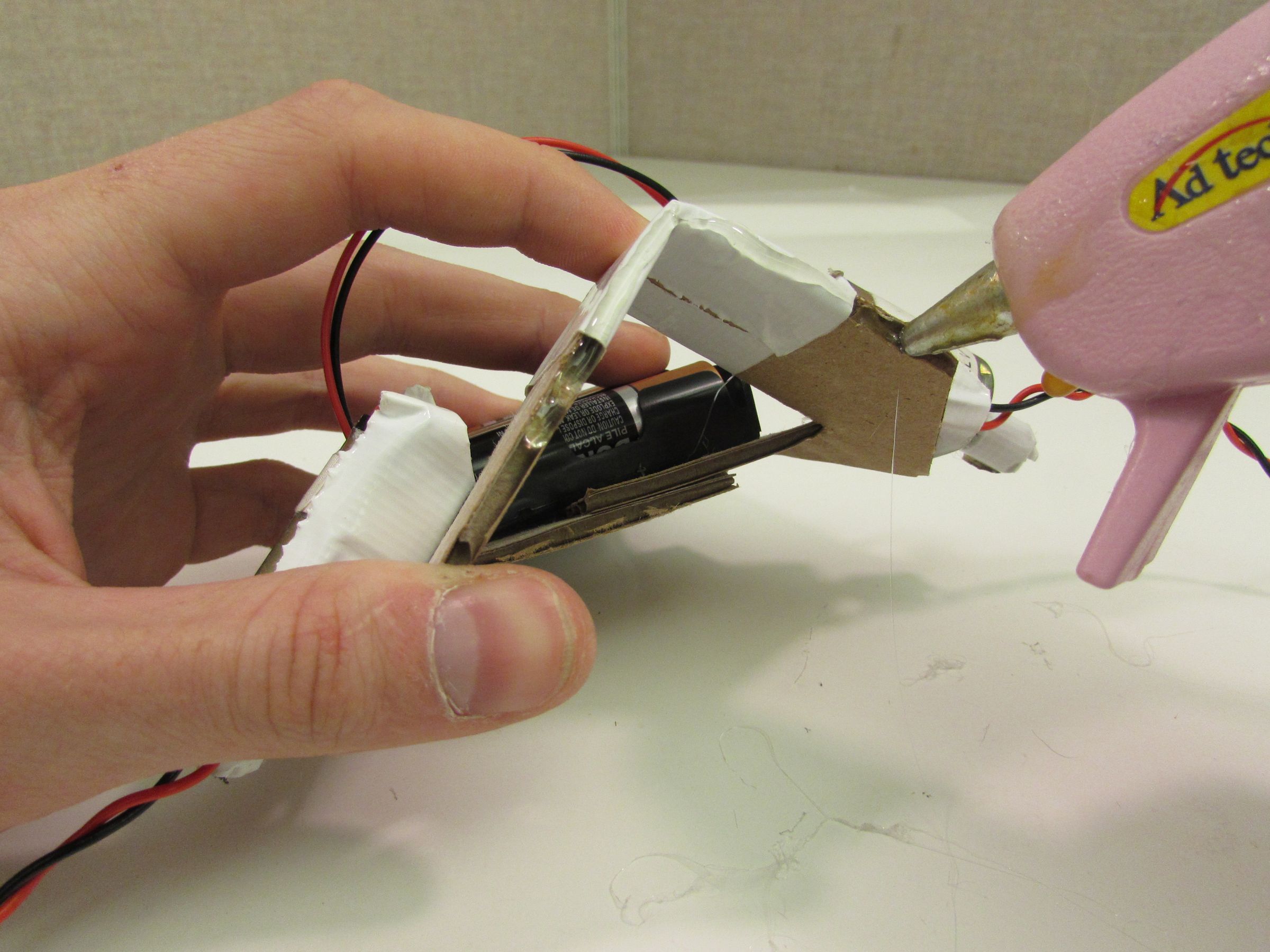 Cardboard Chassis for Cheap Robots 2: Bugbot : 10 Steps (with Pictures ...