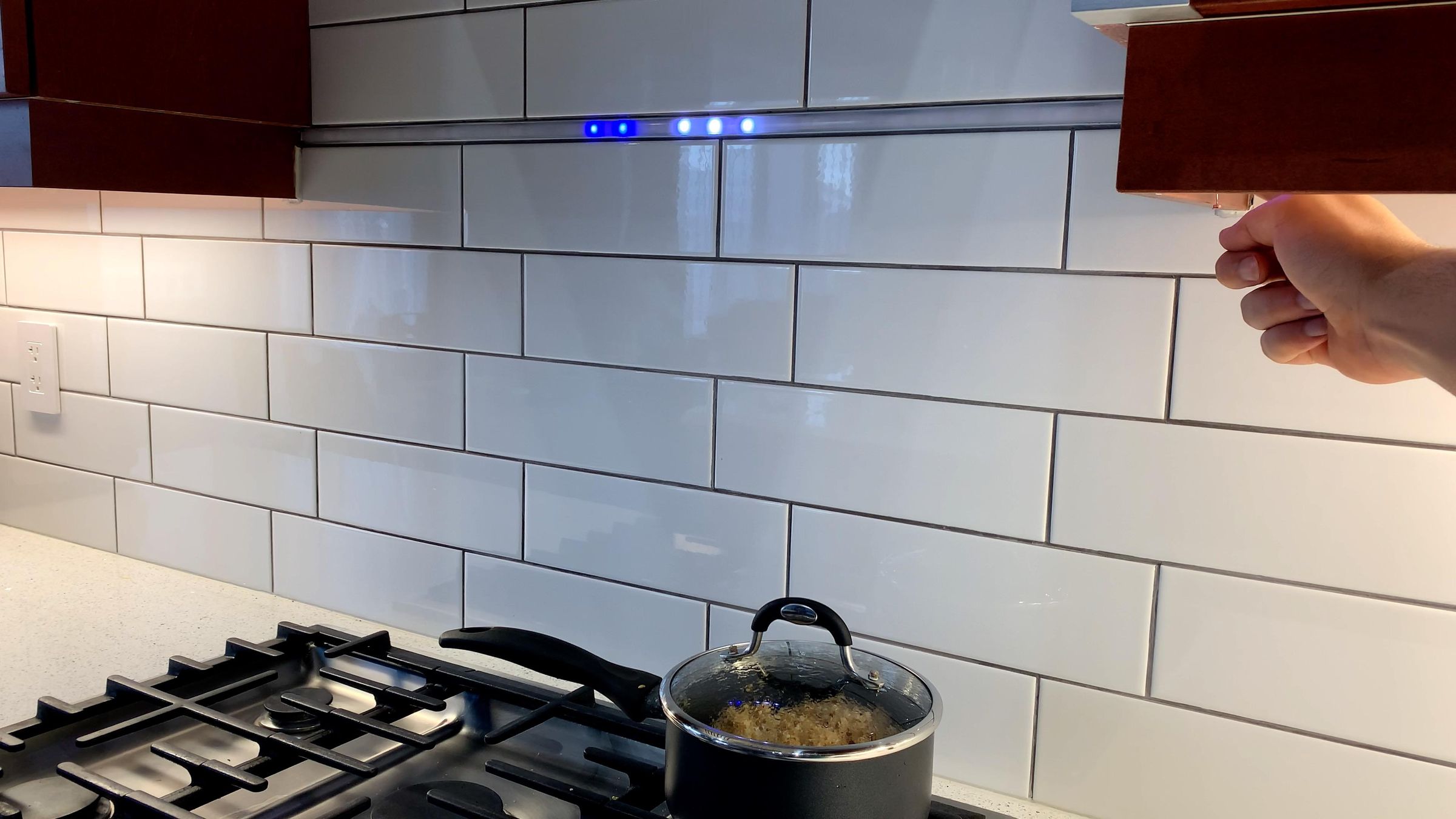 Wifi Connected Smart Backsplash Using a RGB LED Strip : 10 Steps (with ...