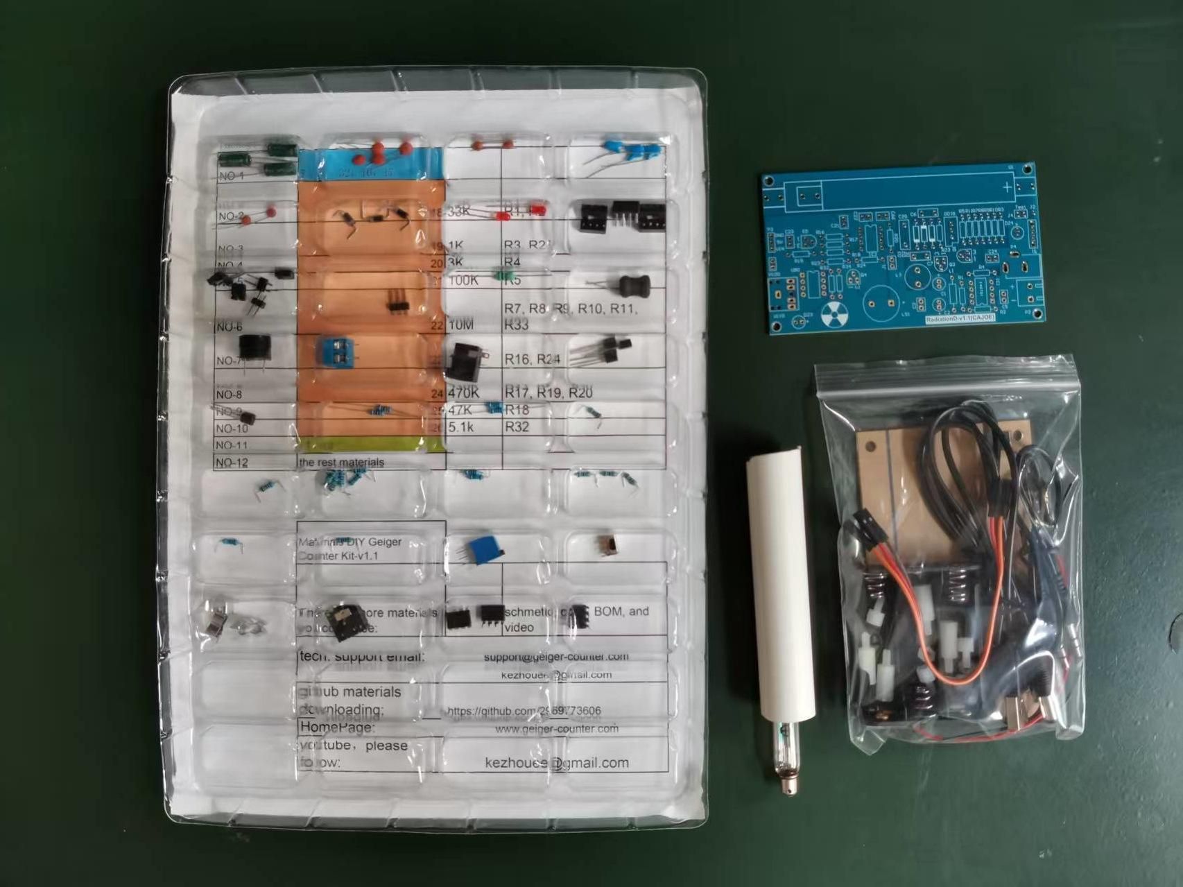 How to Make One Geiger Counter With Electronic Components ----Step by Step Instruction for ...