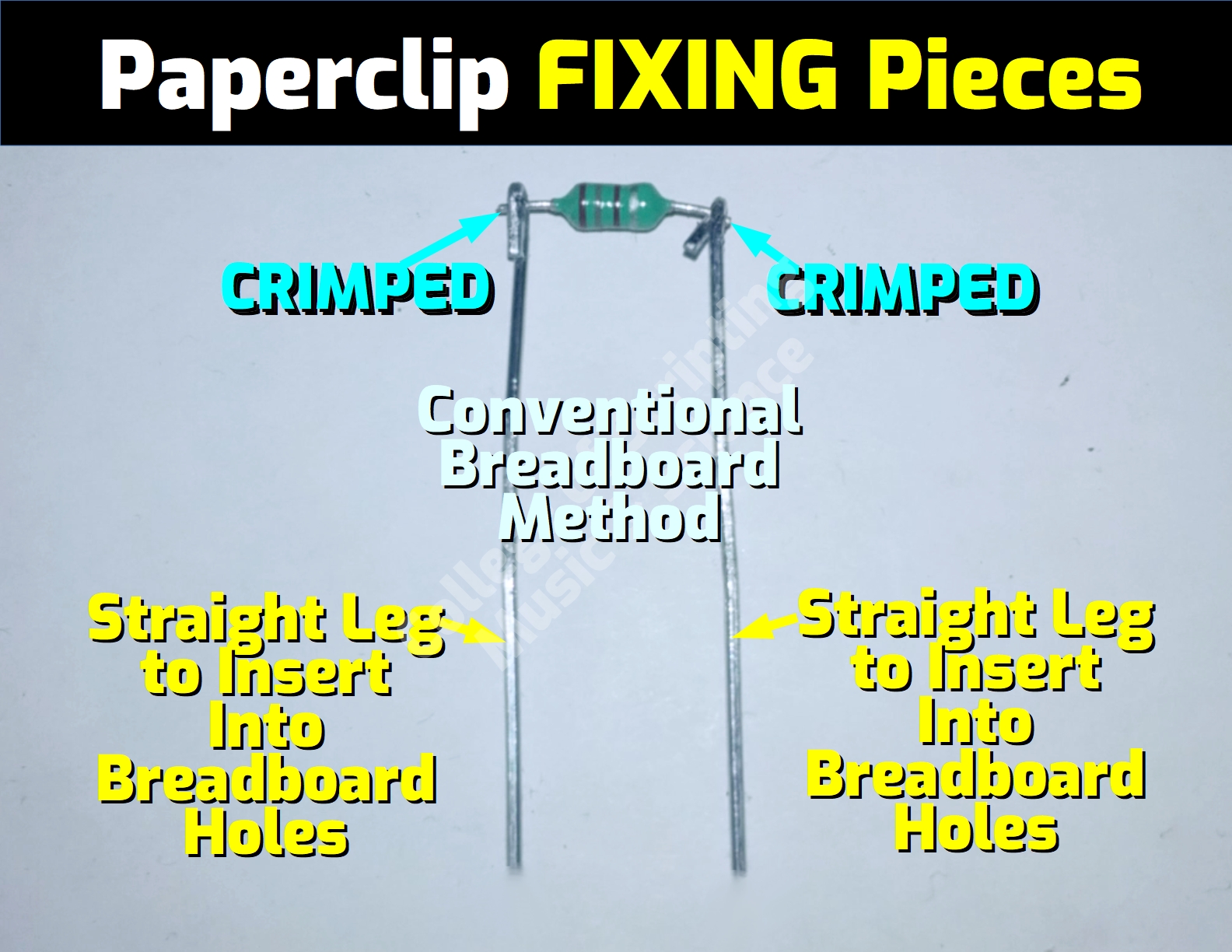 Homemade Breadboard Using Paperclips : 16 Steps - Instructables