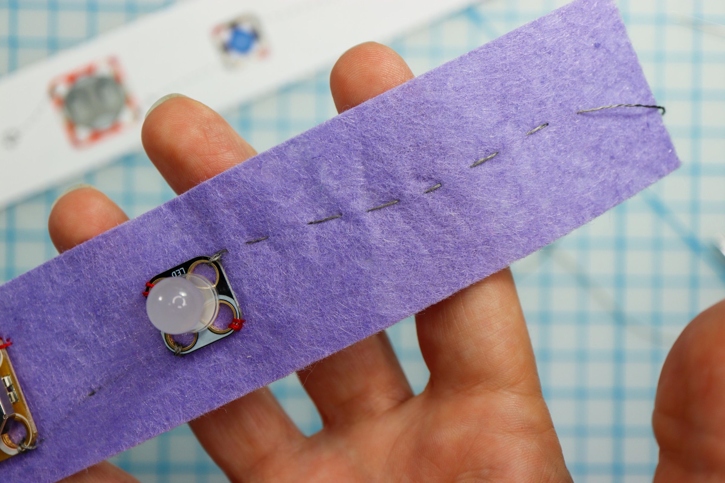 Simple Wearable Projects: Light-Up Bracelets, 4 Ways : 13 Steps (with ...