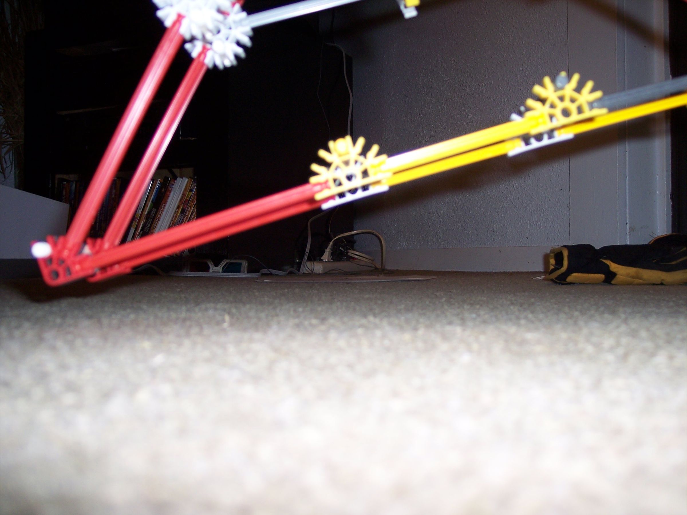 Knex Table Top Catapult : 6 Steps - Instructables