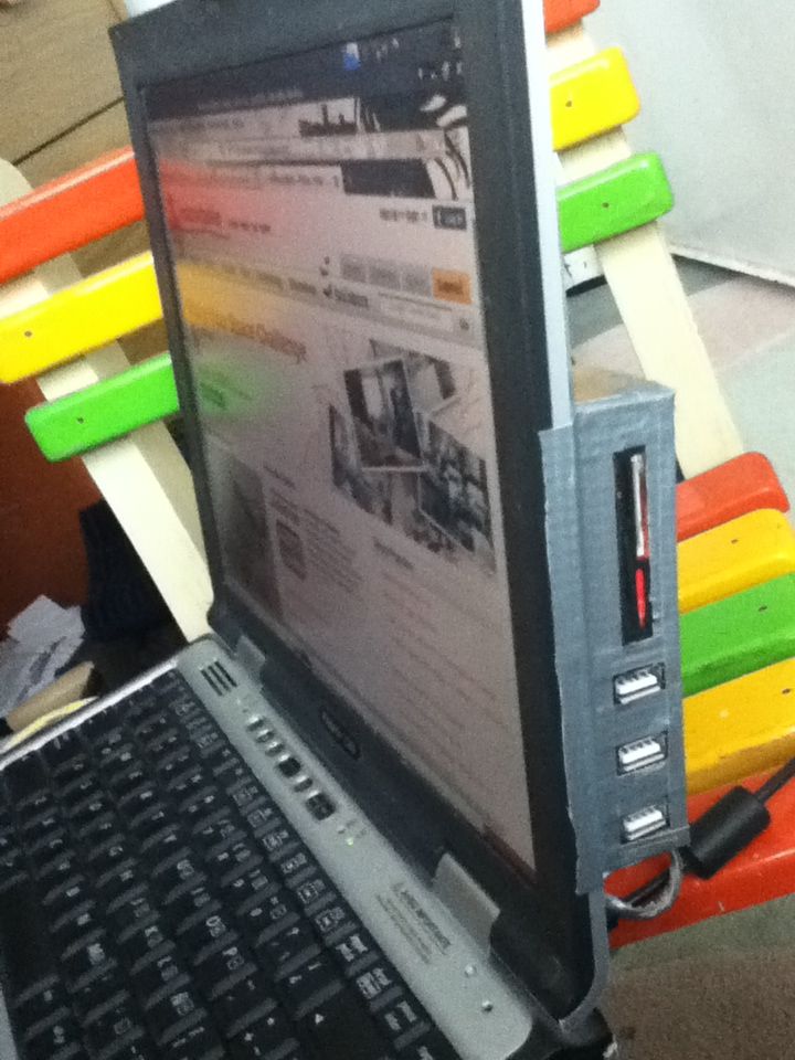 Mounted USB Hub for Laptop : 5 Steps (with Pictures) - Instructables