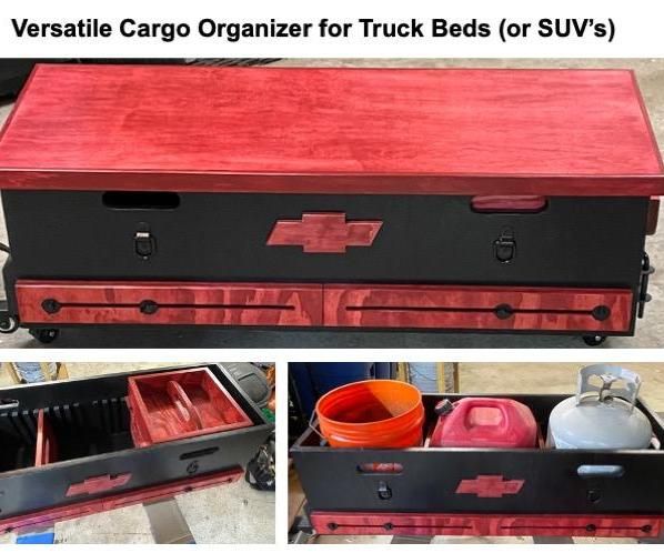 Versatile Cargo Organizer for Truck Beds (or SUV's ) : 10 Steps ...