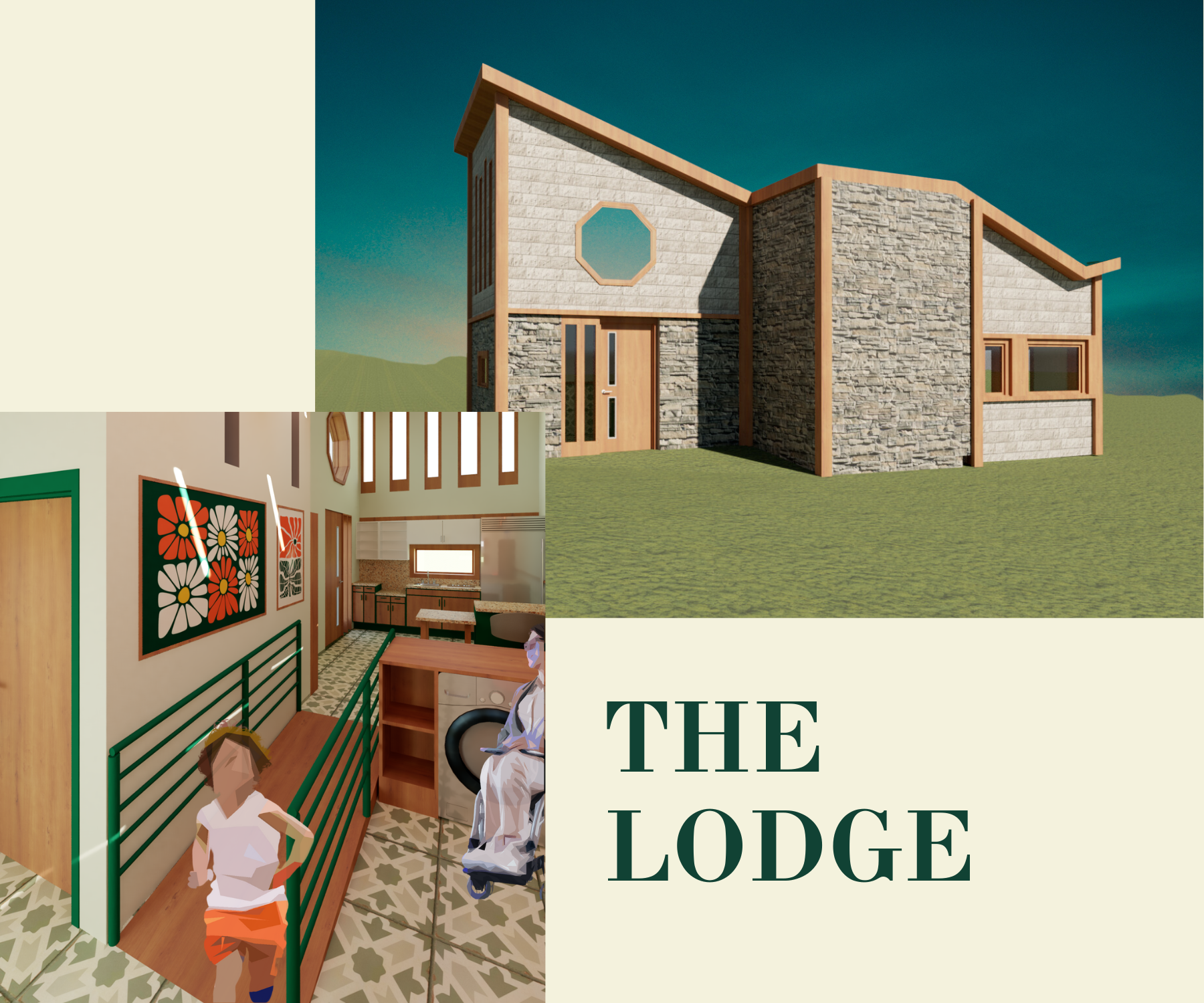 The Lodge: a Universally Designed Cabin Using Autodesk Revit : 8 Steps ...