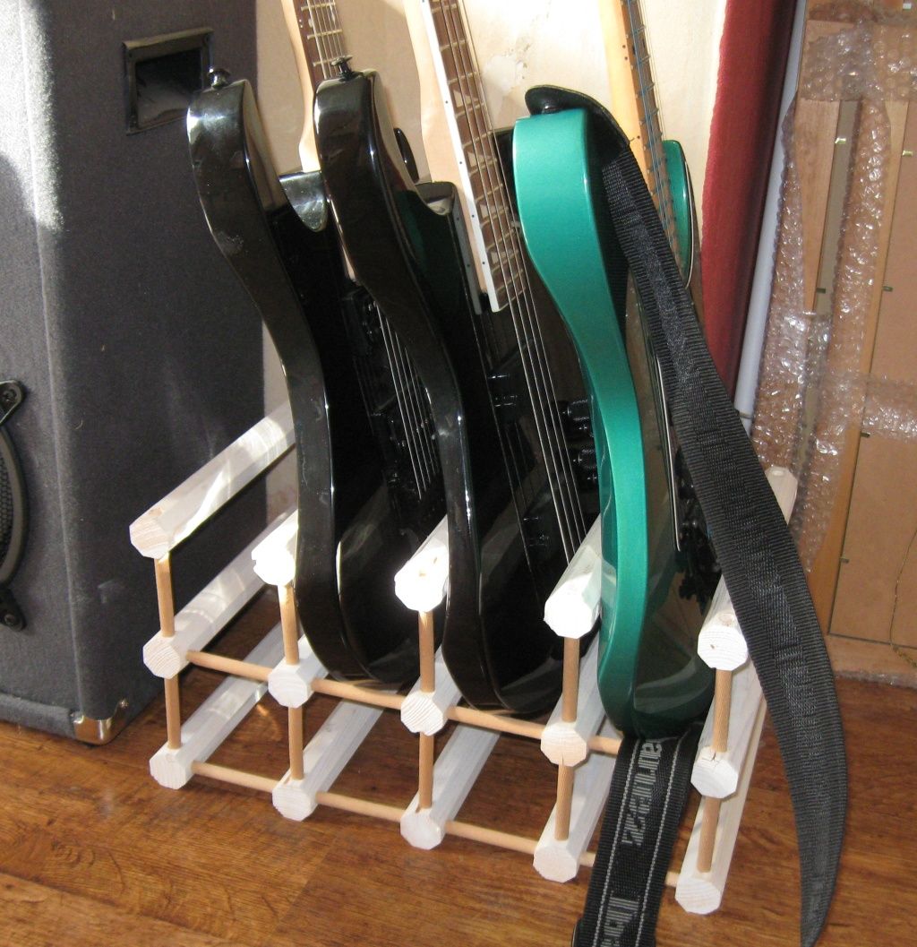 Wine Rack Guitar Stand - Instructables