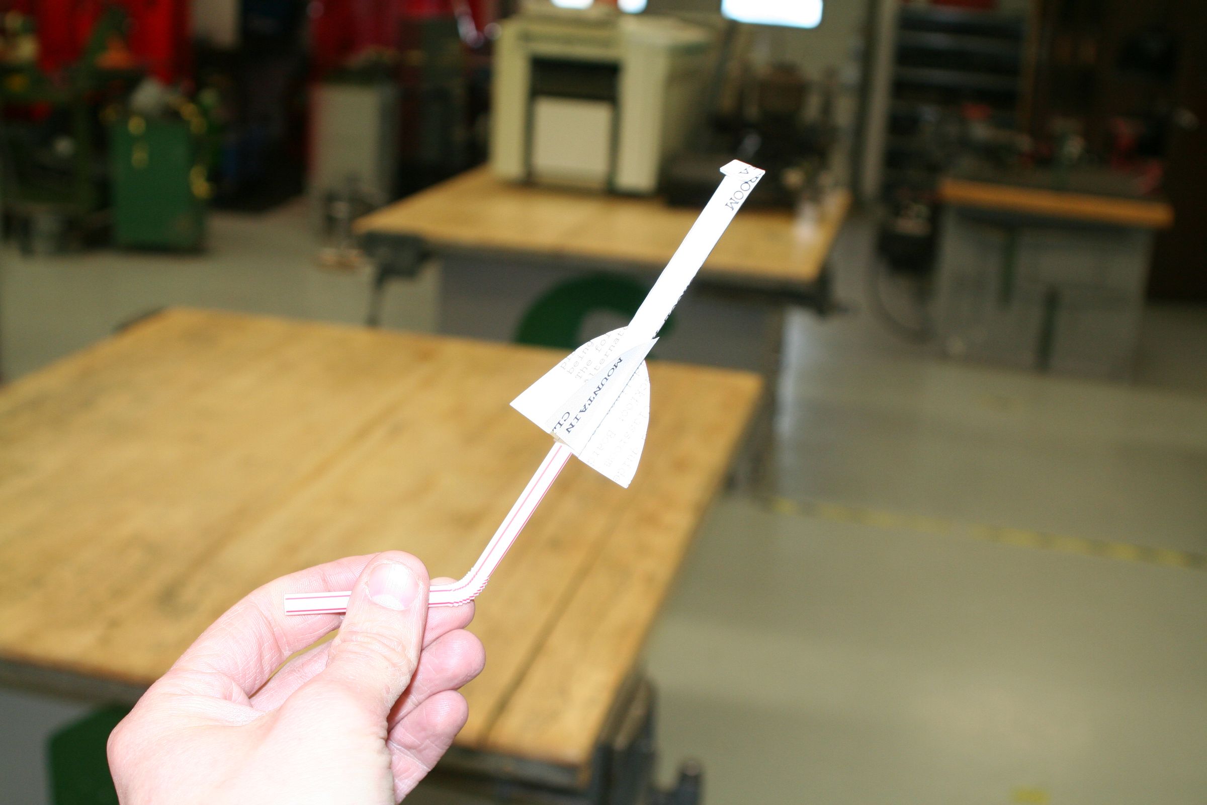 Spitball Straw Rockets- Quick, Cheap, and FUN! : 5 Steps (with Pictures ...